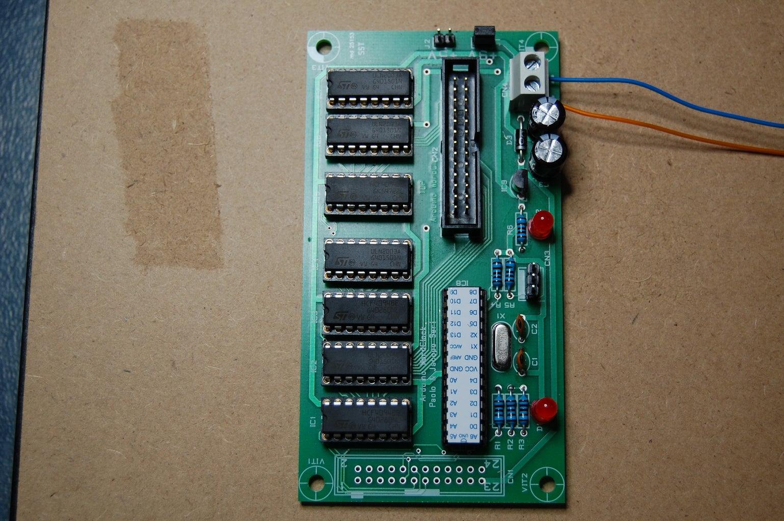 My Arduino Wordclock 15 Steps With Pictures Instructables