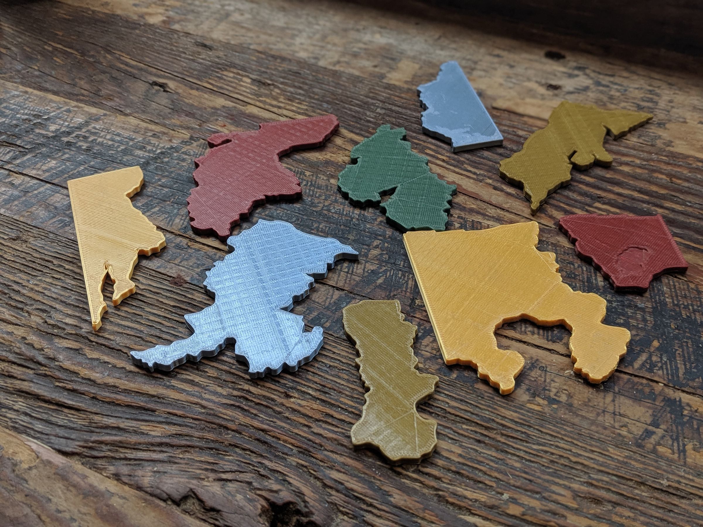 3D-printed Middle Earth Map Puzzle : 9 Steps (with Pictures ...