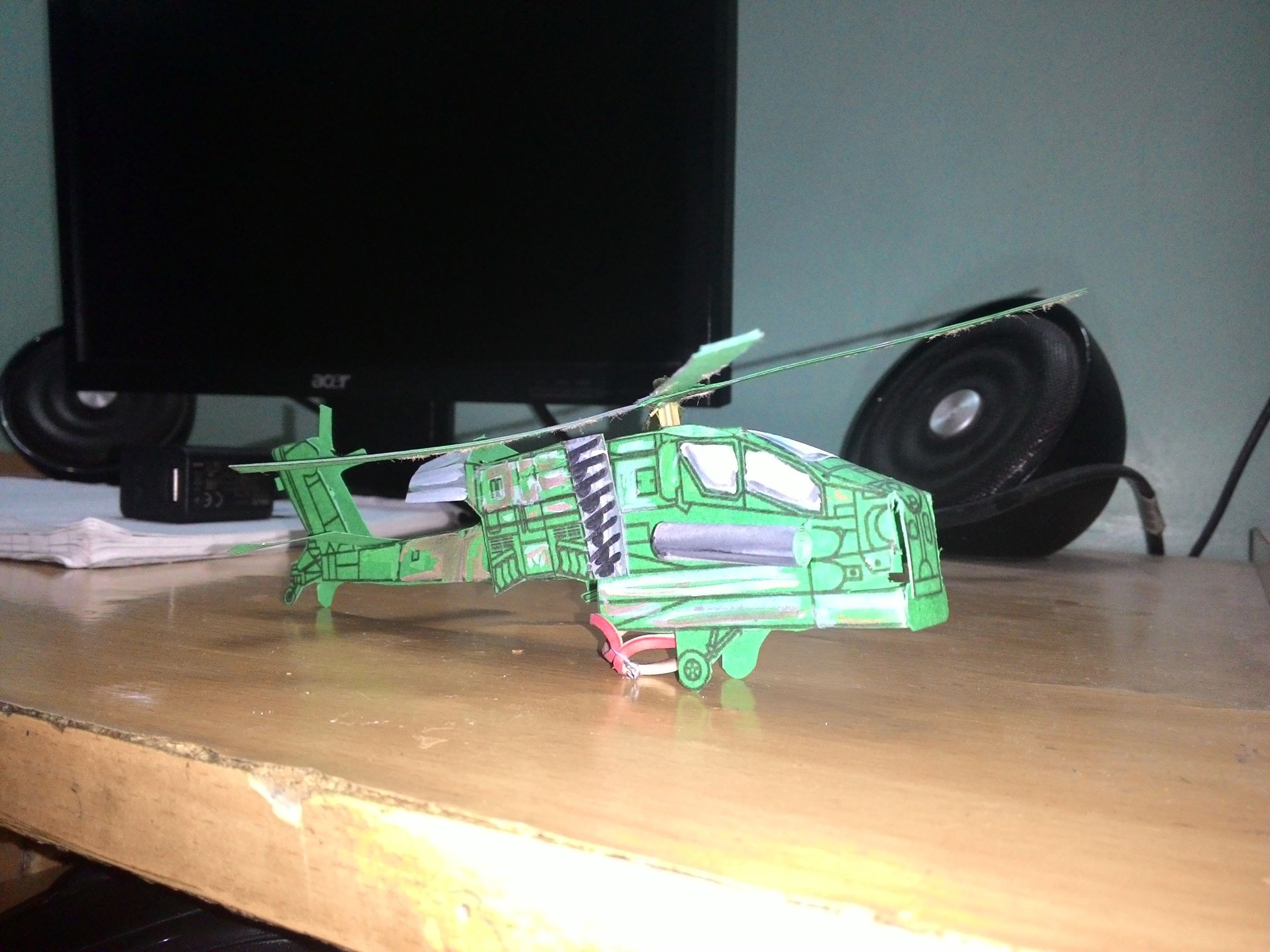 RUBBER BAND PAPER HELICOPTER : 7 Steps - Instructables