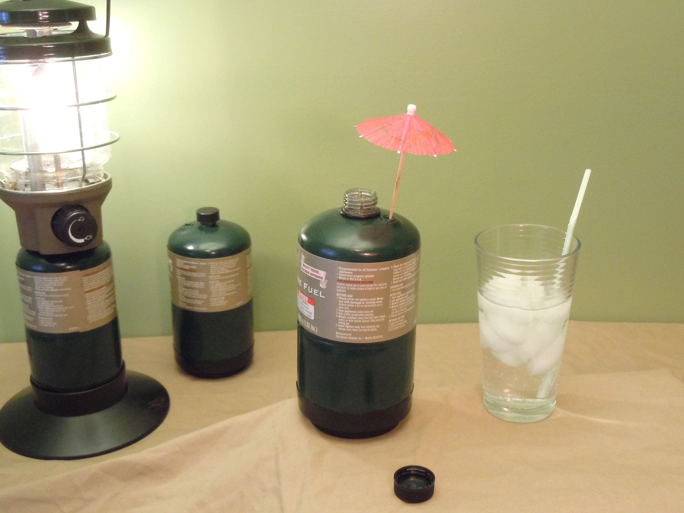 Propane Tank-ard Insulated Beverage Bottle : 14 Steps (with Pictures ...