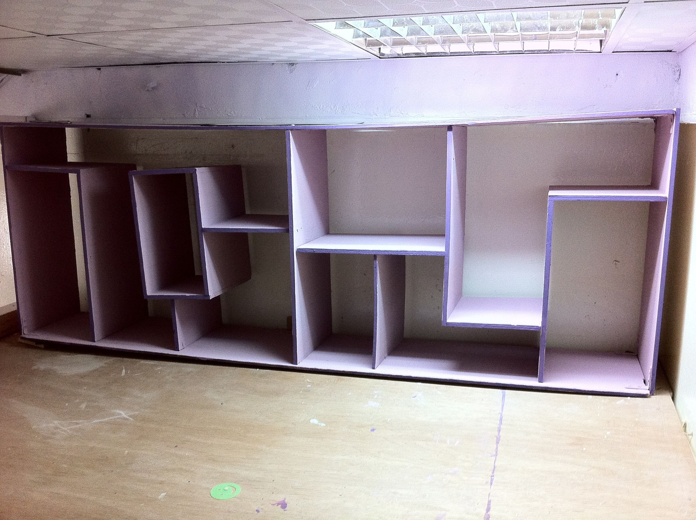 The Purple Shelf Unit - Instructables
