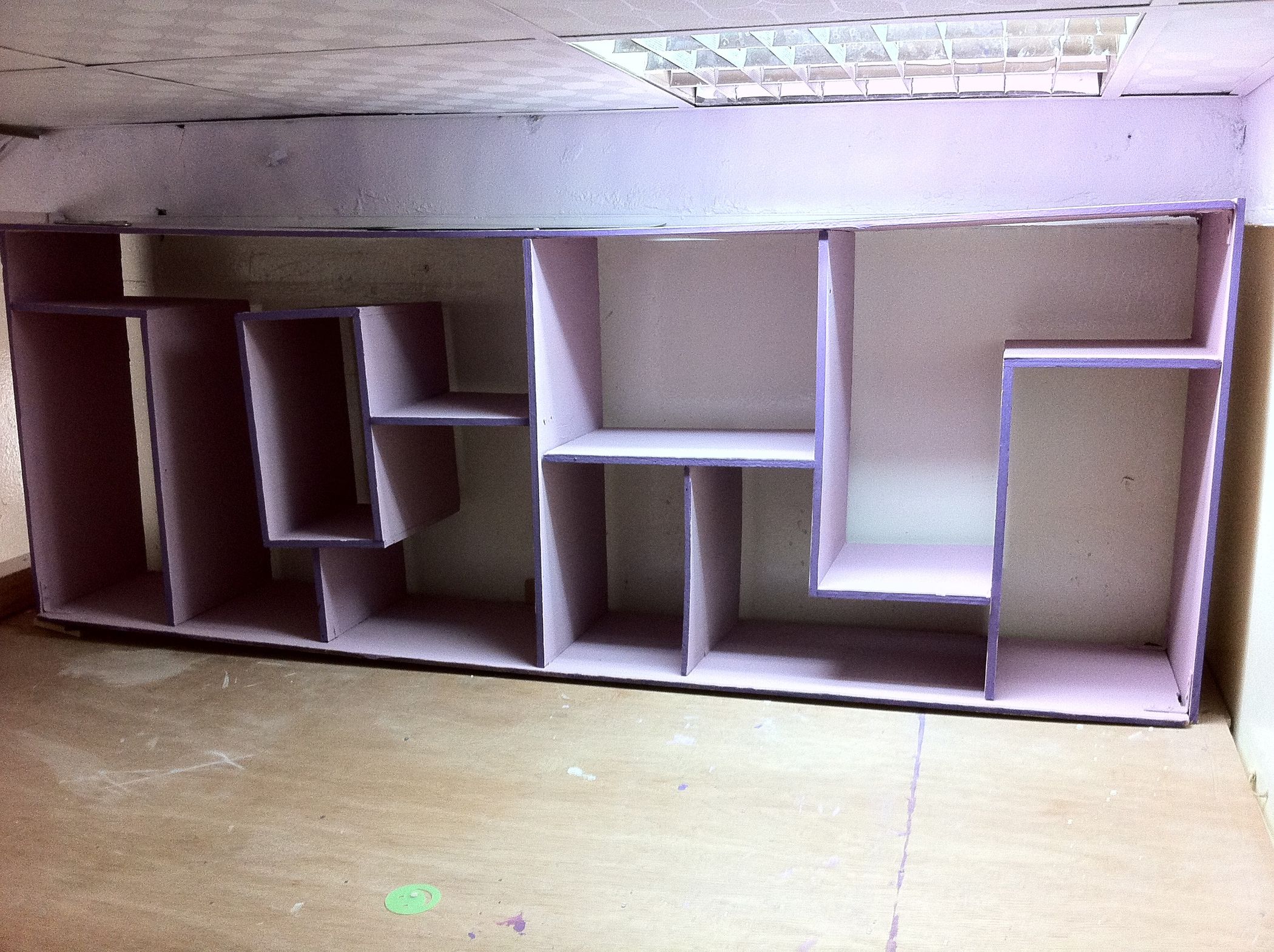 The Purple Shelf Unit - Instructables