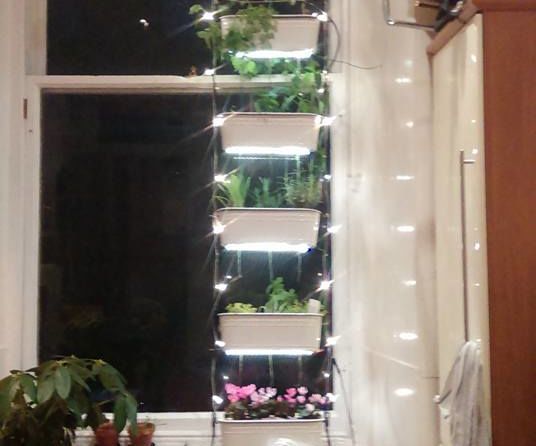 Vertical Hydroponic Window Garden : 5 Steps - Instructables