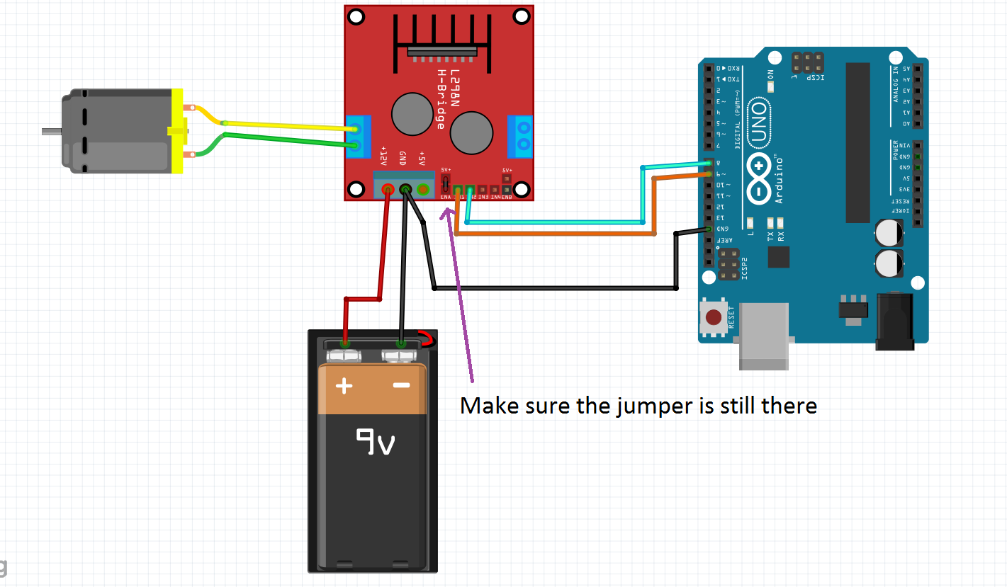 How to Use L298n to Control Dc Motor With Arduino - Instructables