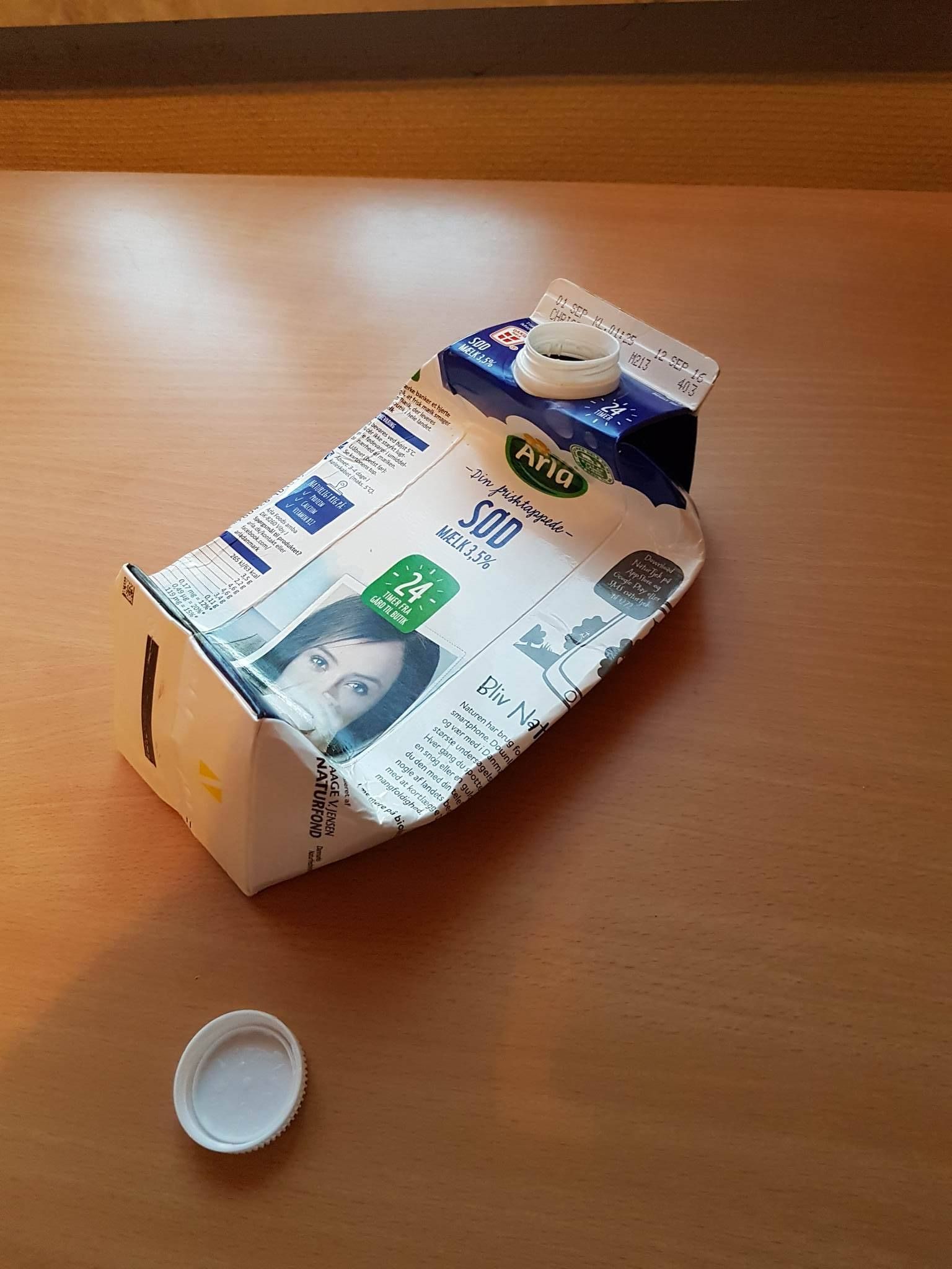 Folding a Cardboard Milk Container : 3 Steps (with Pictures ...