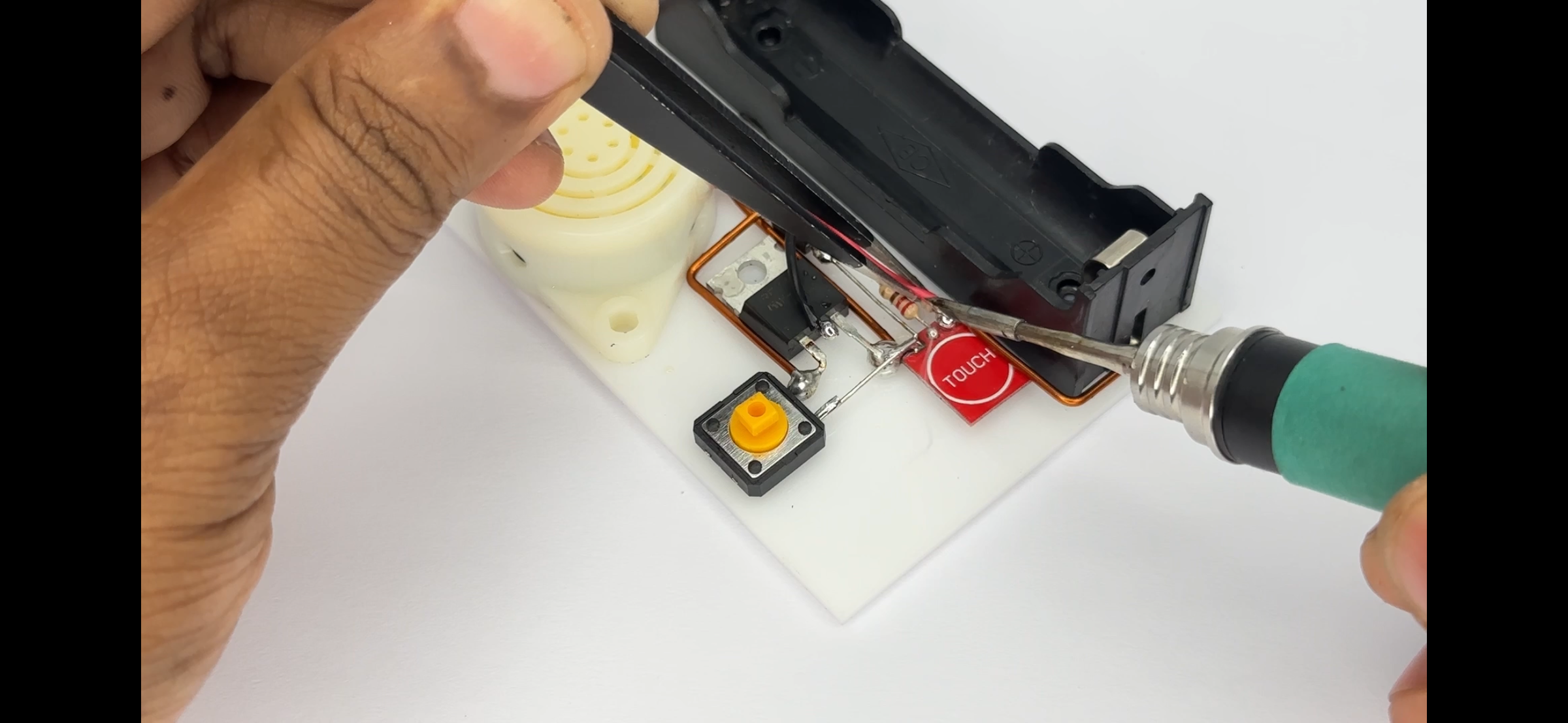 Invisible Touch Alarm System for Doors : 12 Steps (with Pictures ...