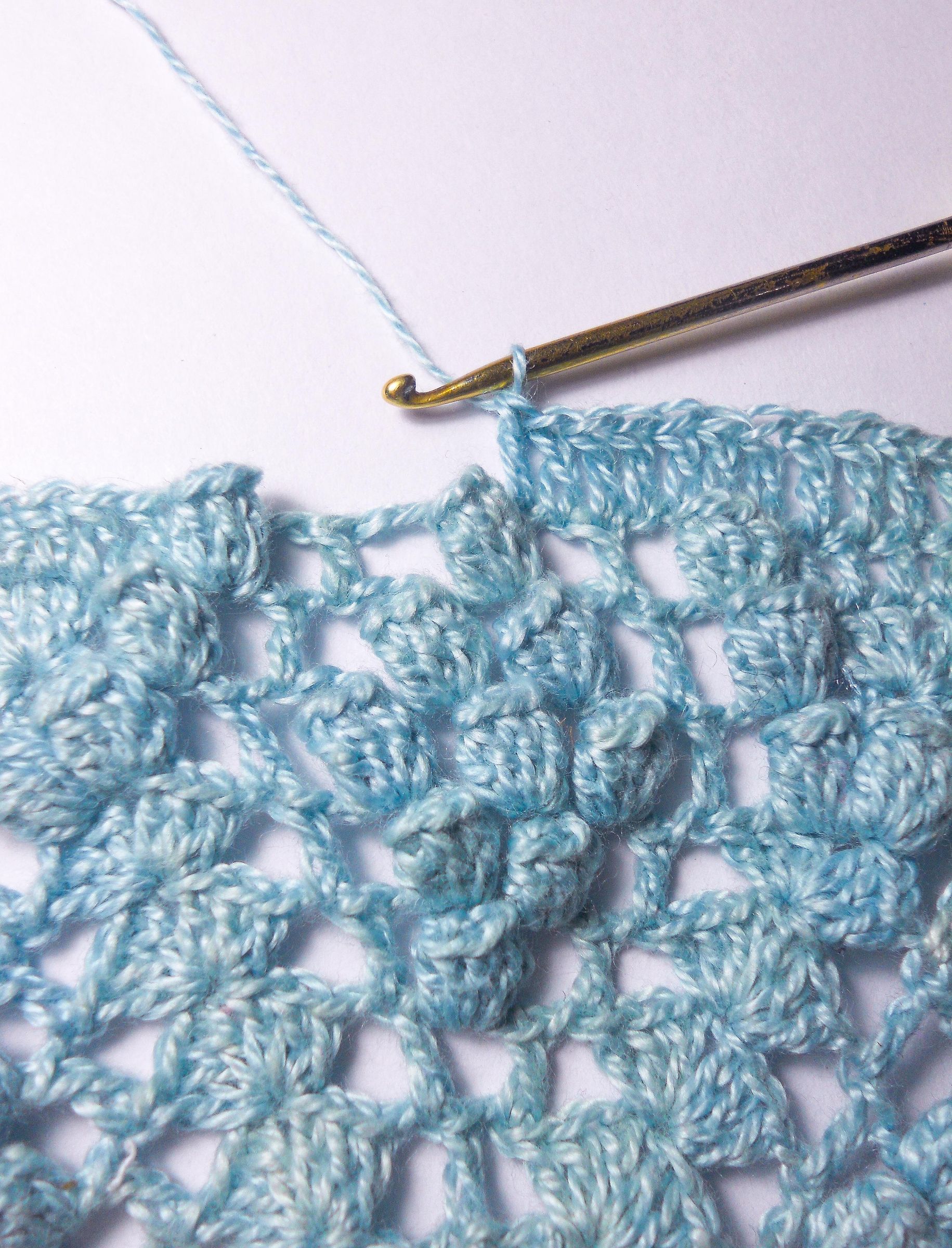 Crochet a Dress With A-Line Motifs Skirt : 6 Steps (with Pictures ...