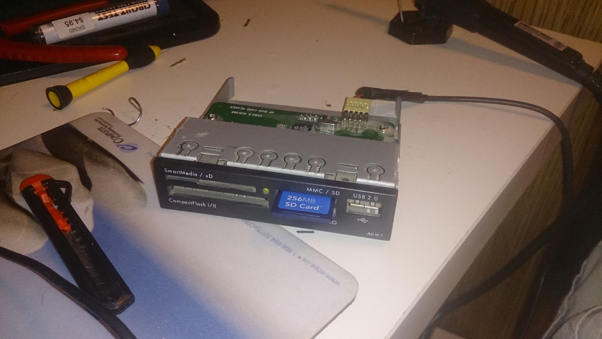 Internal Card Reader to External USB : 3 Steps - Instructables