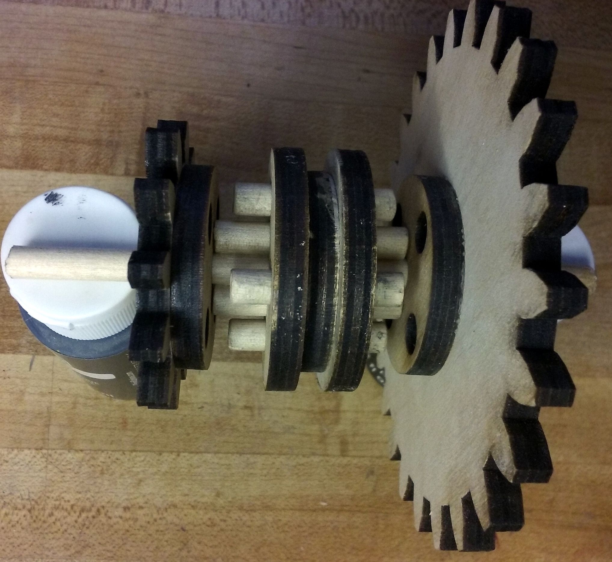 2-Speed Manual Transmission Working Model : 7 Steps (with Pictures ...