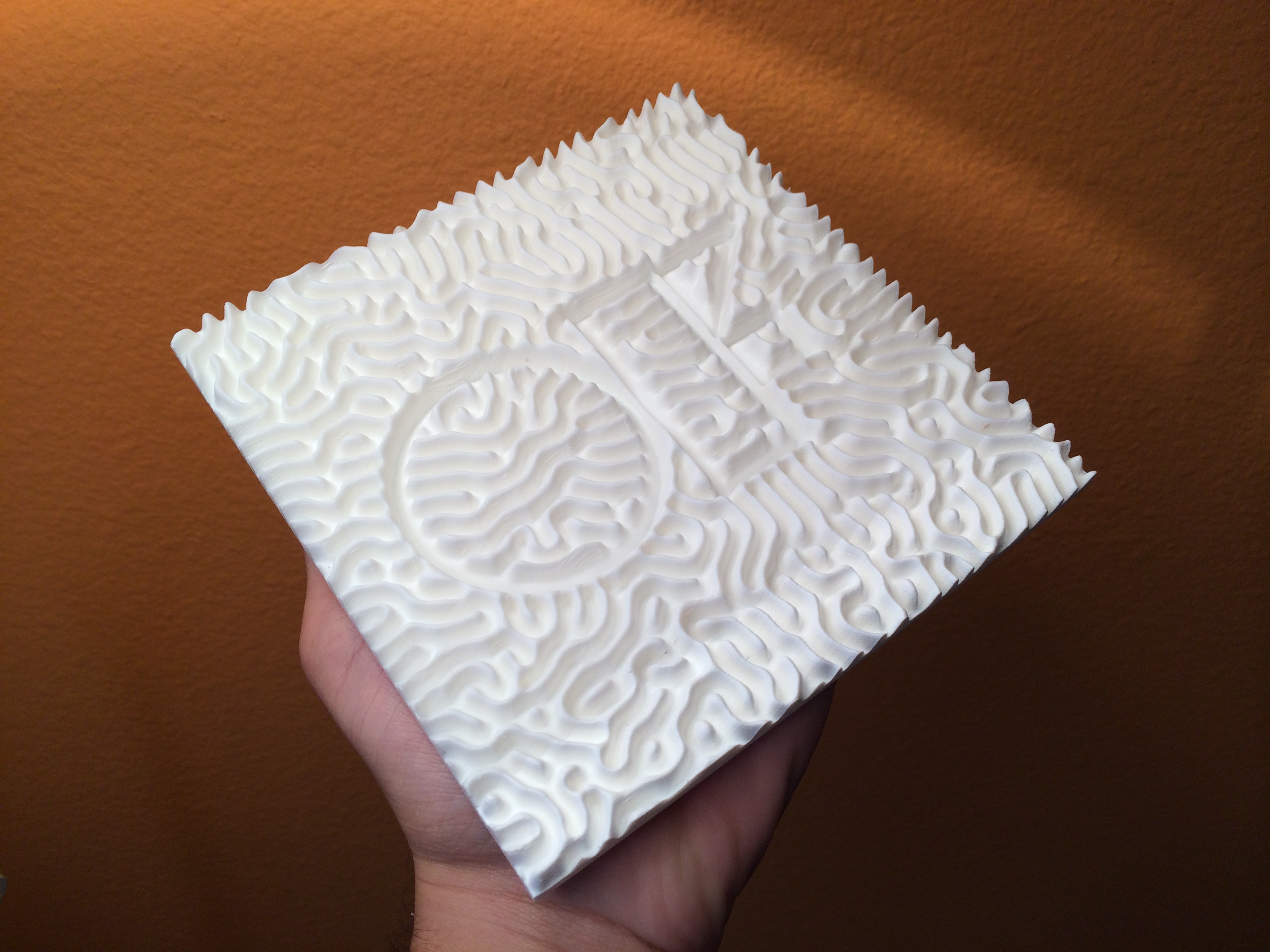 3D Printed Reaction Diffusion Patterns : 4 Steps (with Pictures ...
