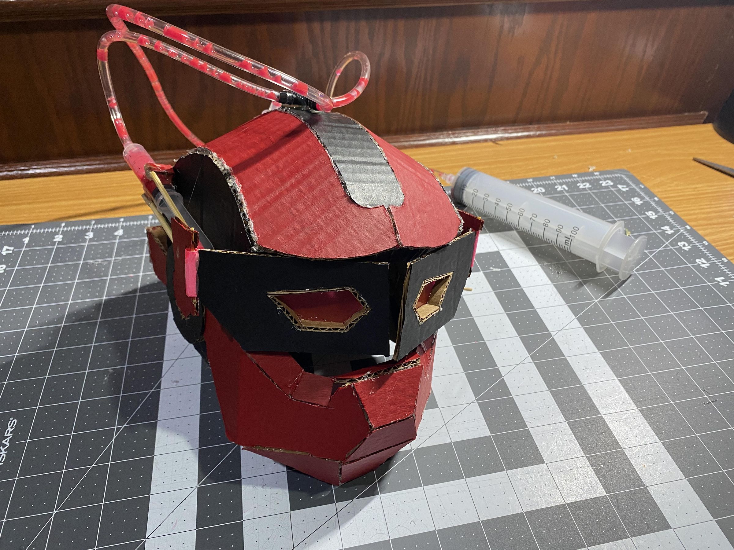 Transformers Hydraulic Mask : 13 Steps (with Pictures) - Instructables