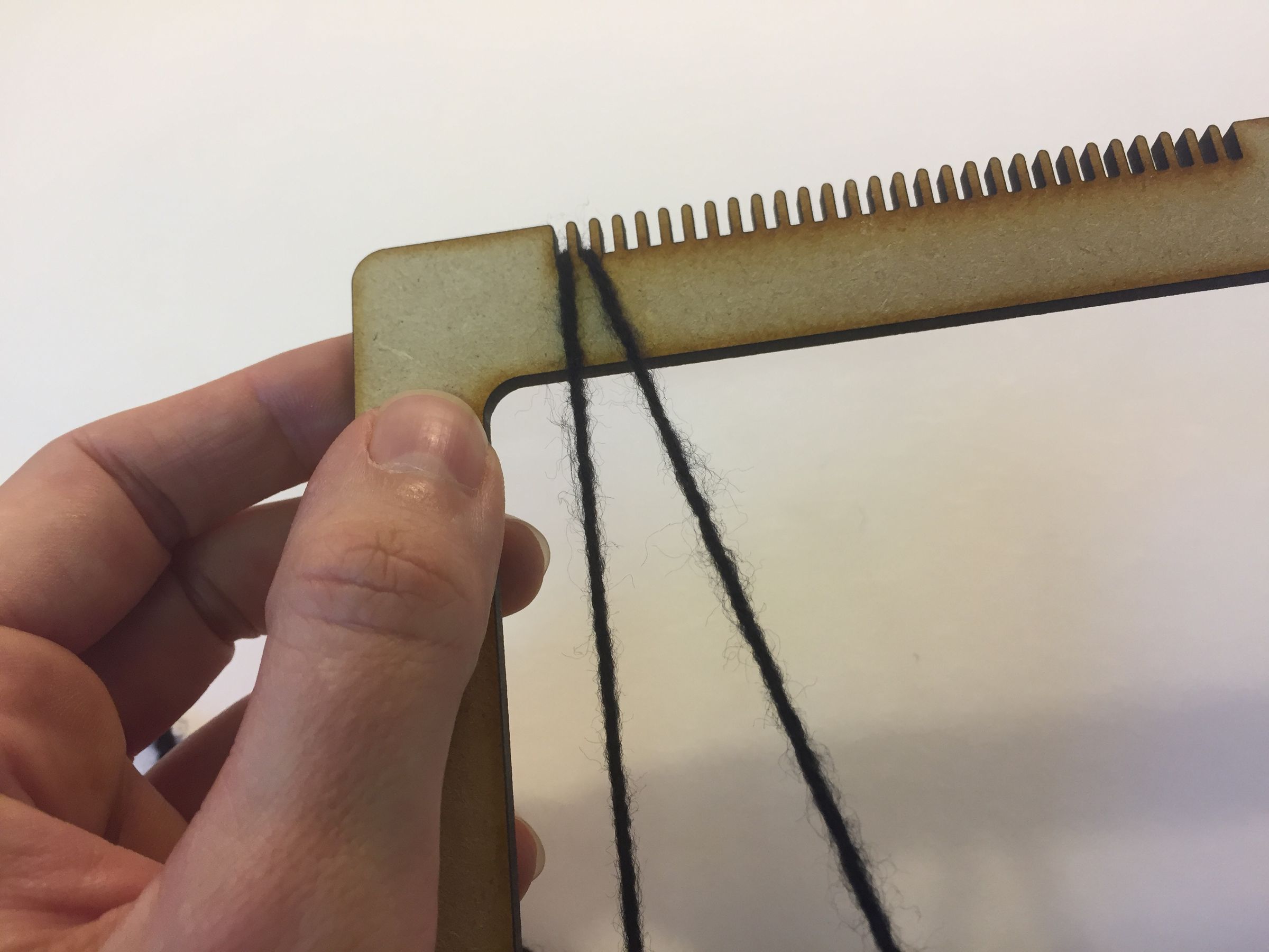 Laser Cut Mini Frame Loom Weaving : 24 Steps (with Pictures ...