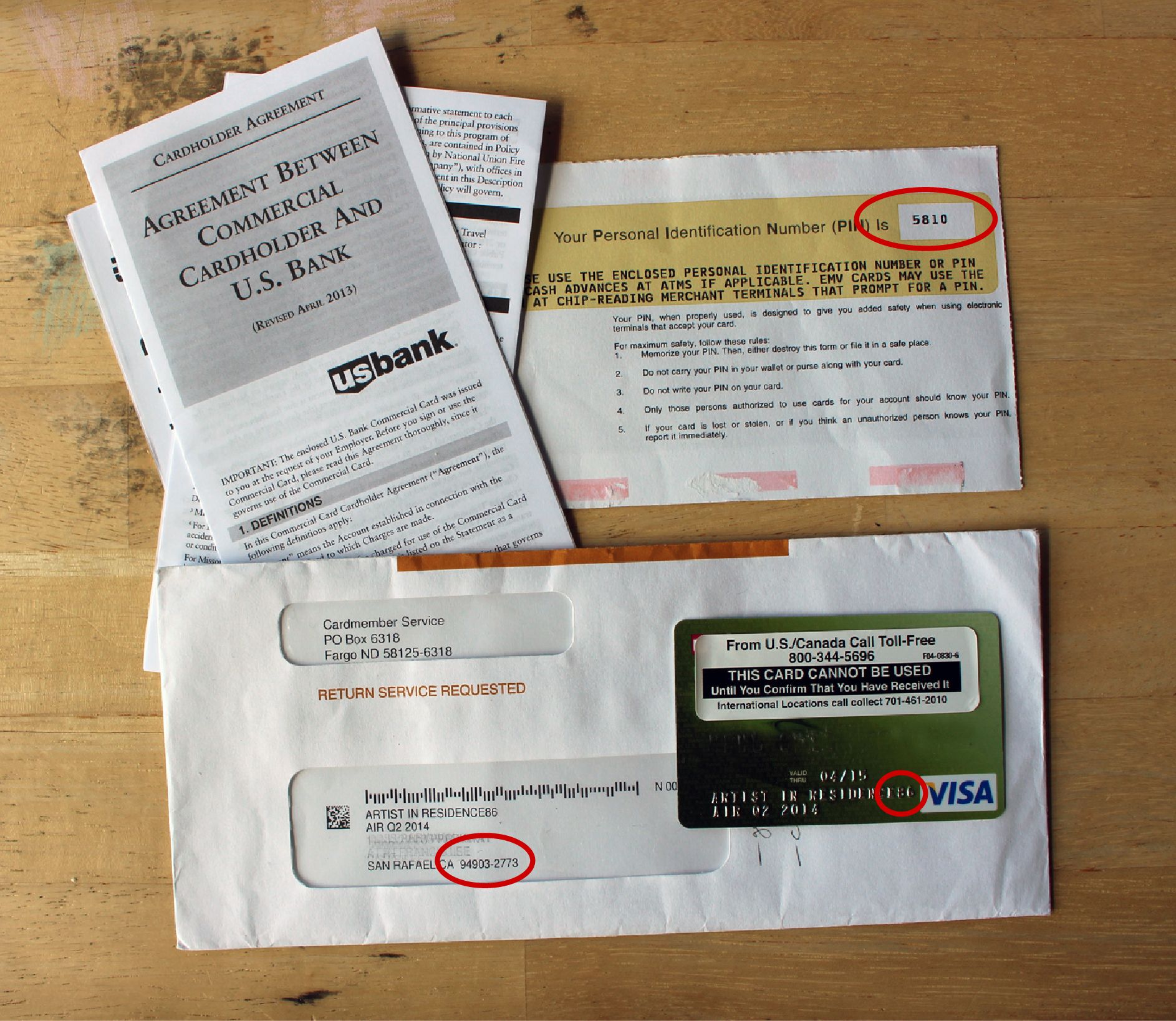 How to Cash in Your Artist in Residence Stipend Card : 7 Steps ...