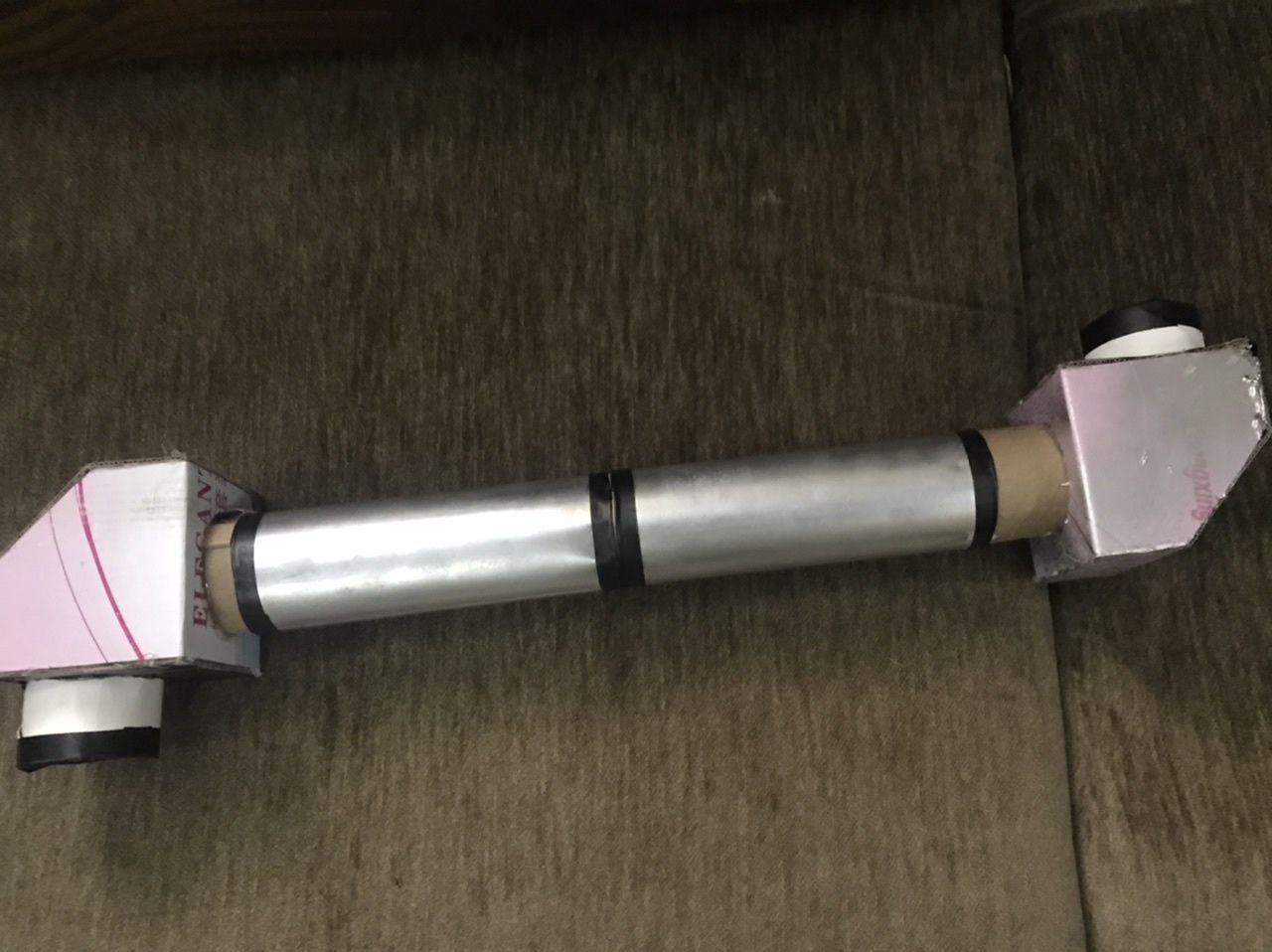 Cardboard Modular Periscope With Adjustable Height : 5 Steps ...