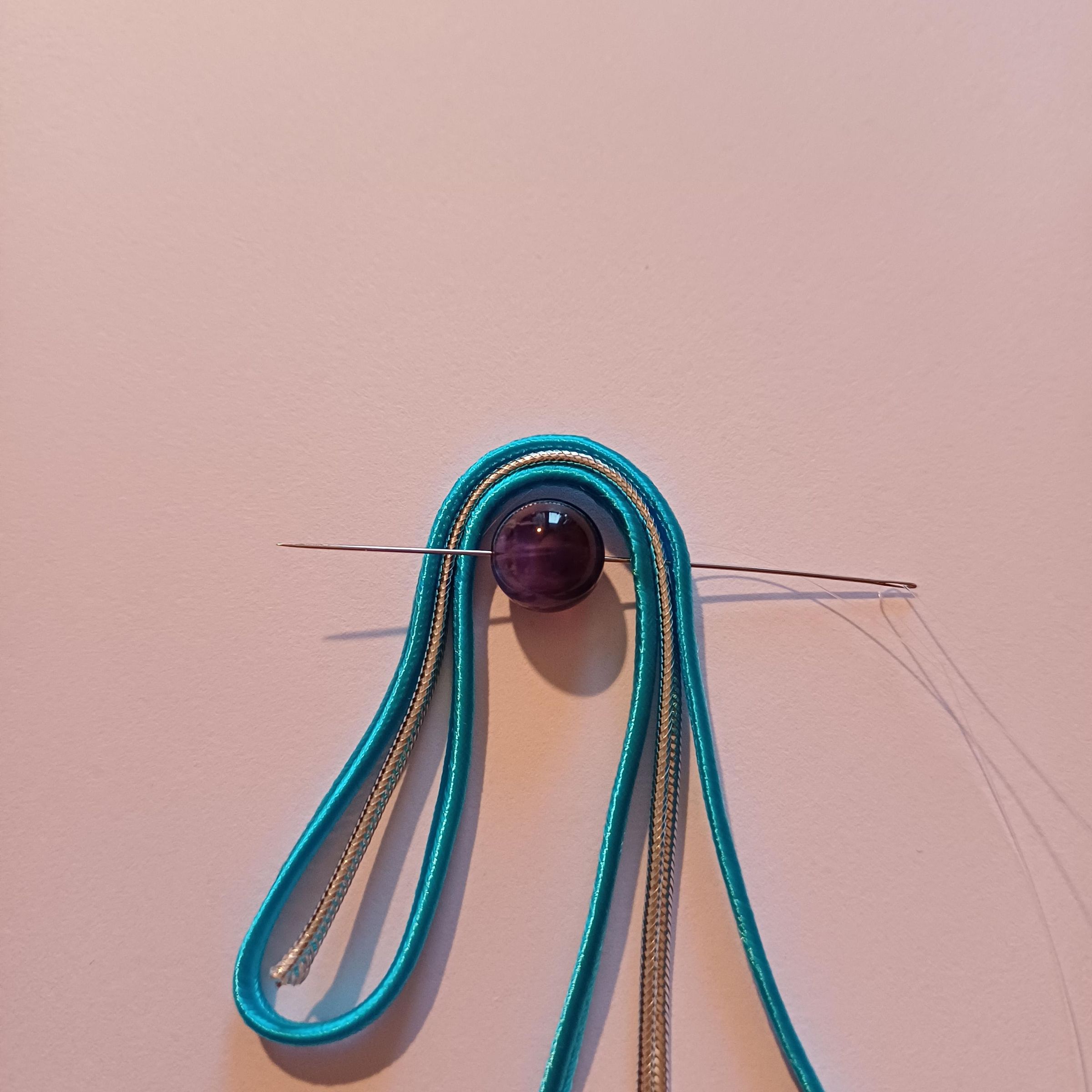 Embroidered Filigree Earrings "Purple Rain" : 9 Steps (with Pictures ...