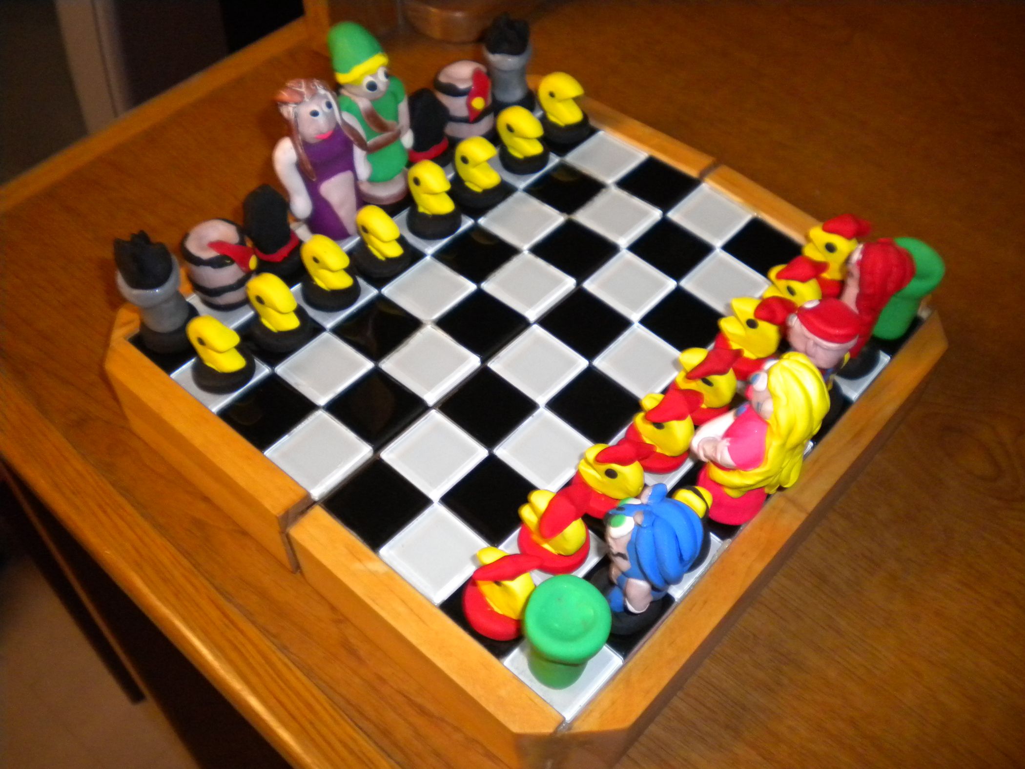 Classic Video Game Chess Set : 8 Steps - Instructables