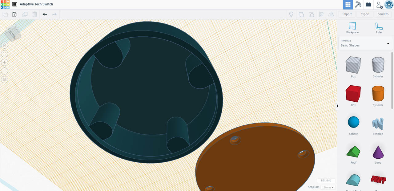 Create Adaptive Switches With TinkerCAD and 3D Printing : 8 Steps (with ...