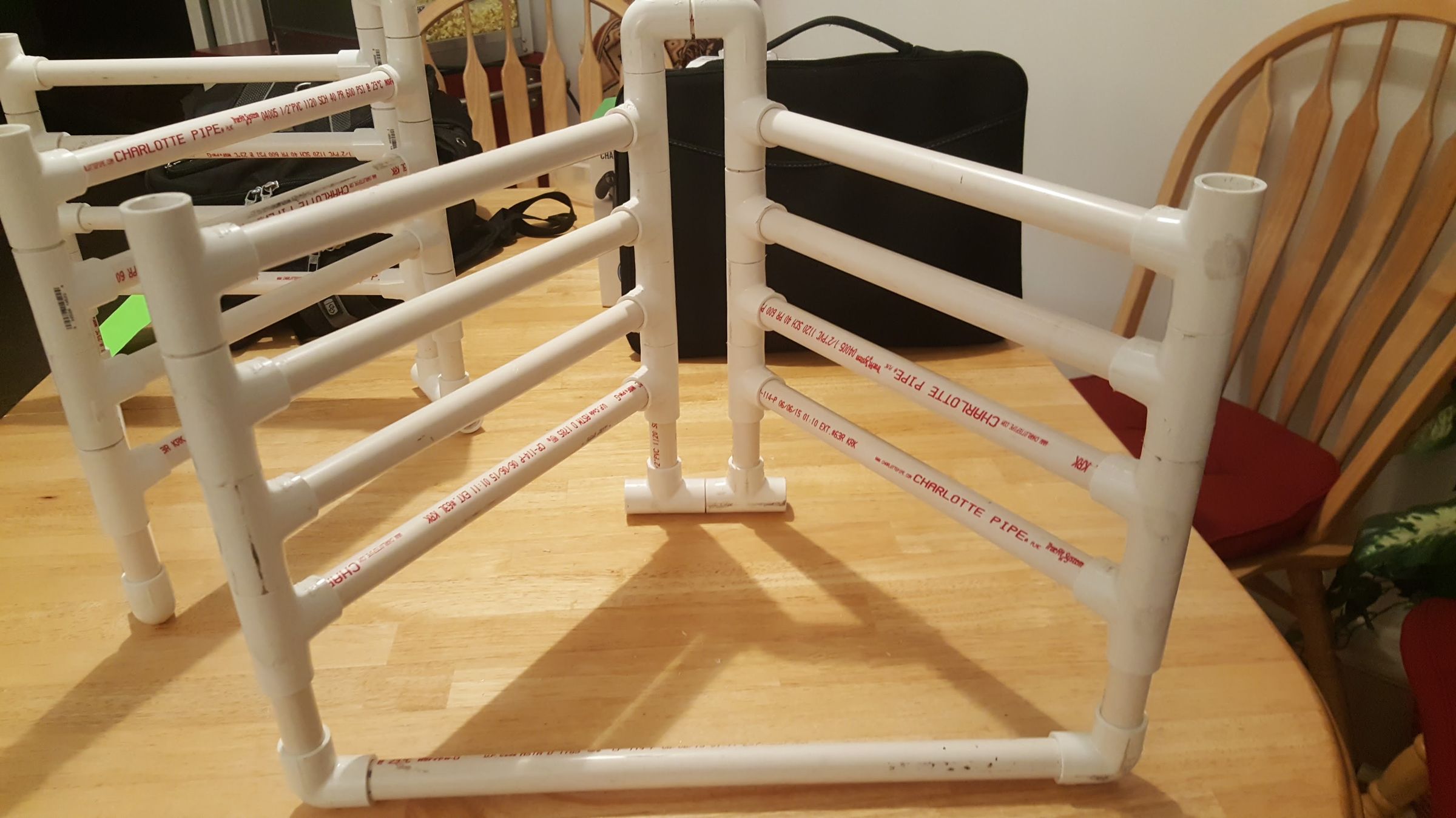 PVC Computer Laptop Rack (with Pictures) - Instructables