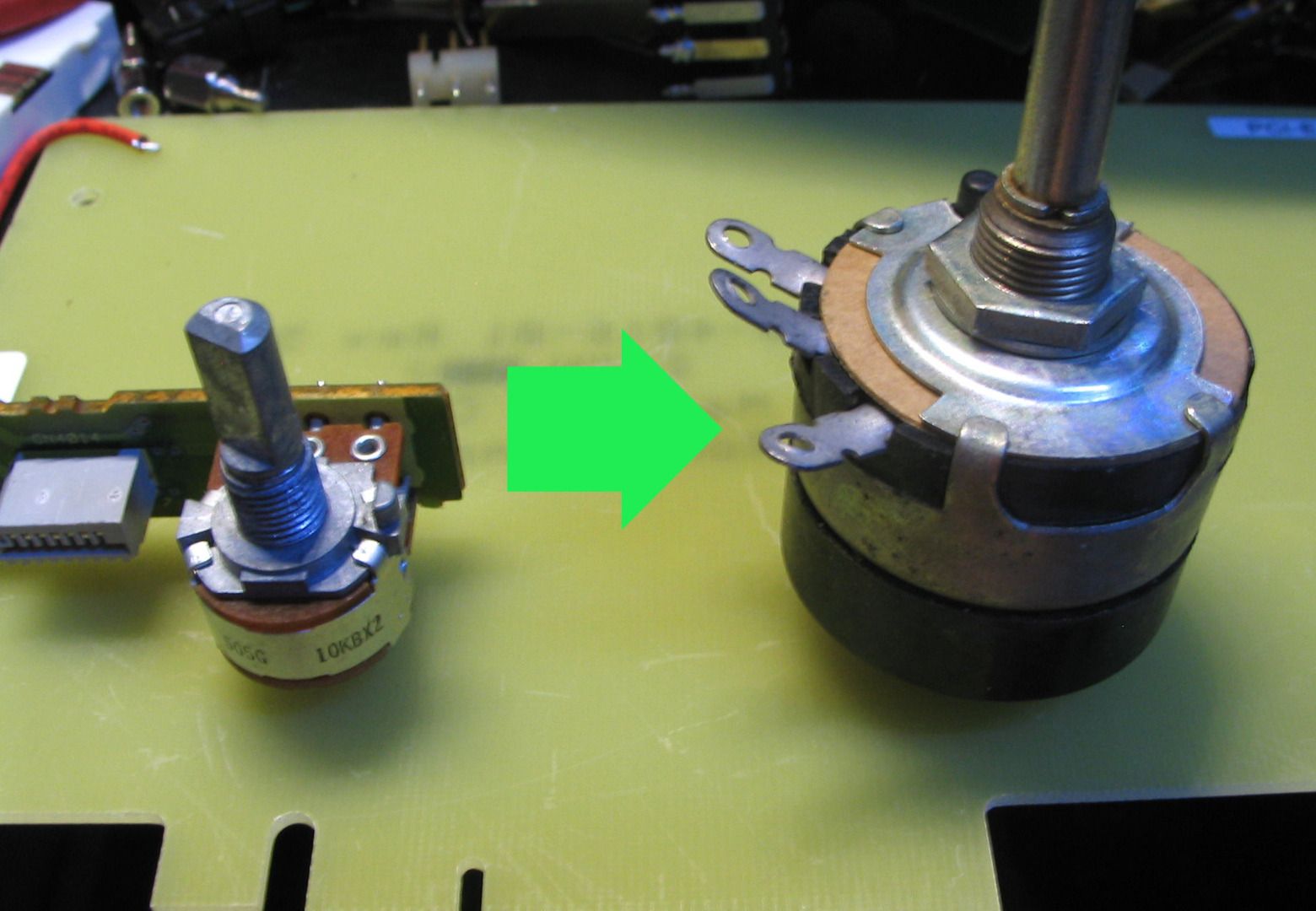 Super Simple Potentiometer Switch Hack : 5 Steps (with Pictures ...