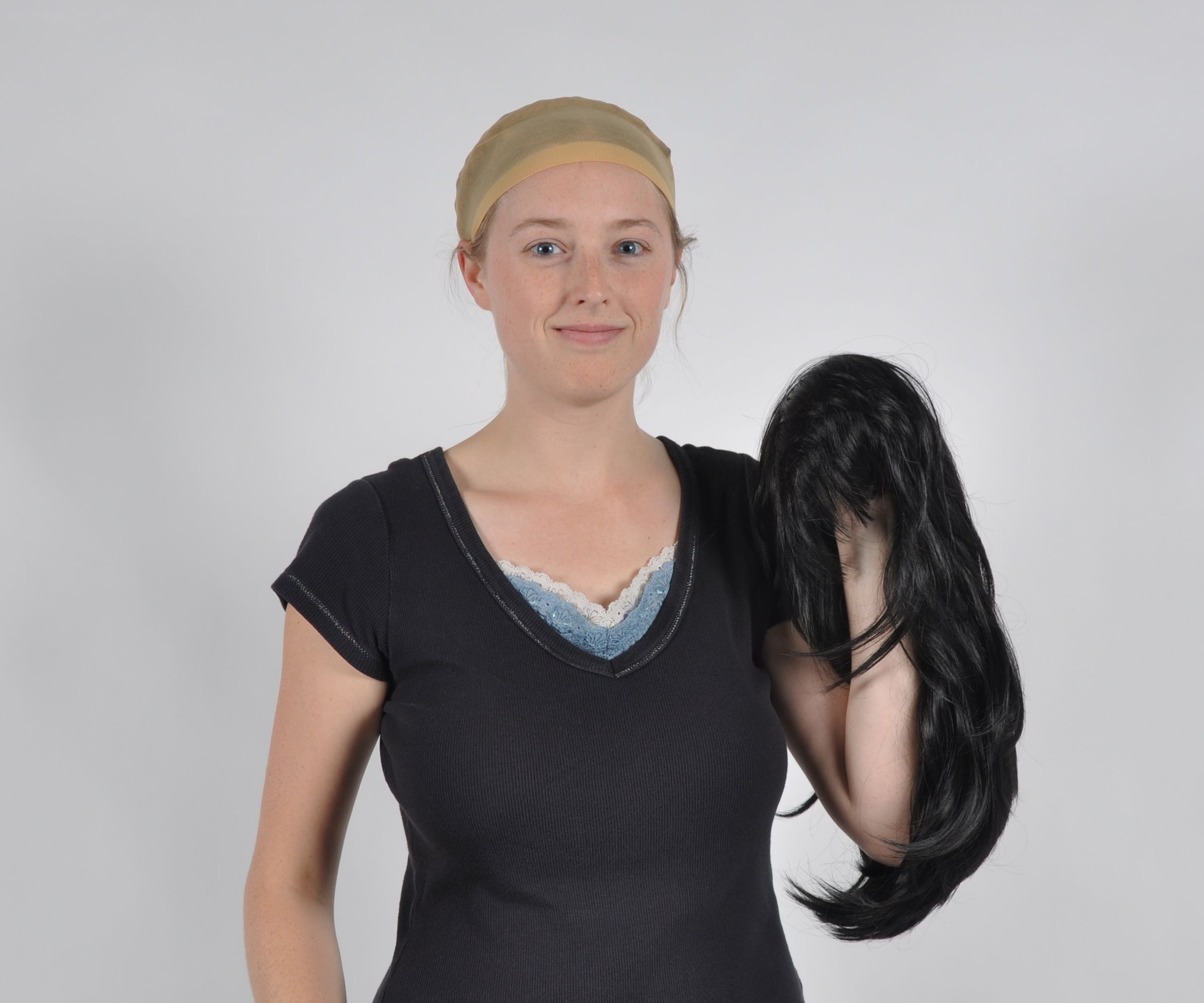 How to Wear a Wig With Long Hair : 4 Steps (with Pictures) - Instructables