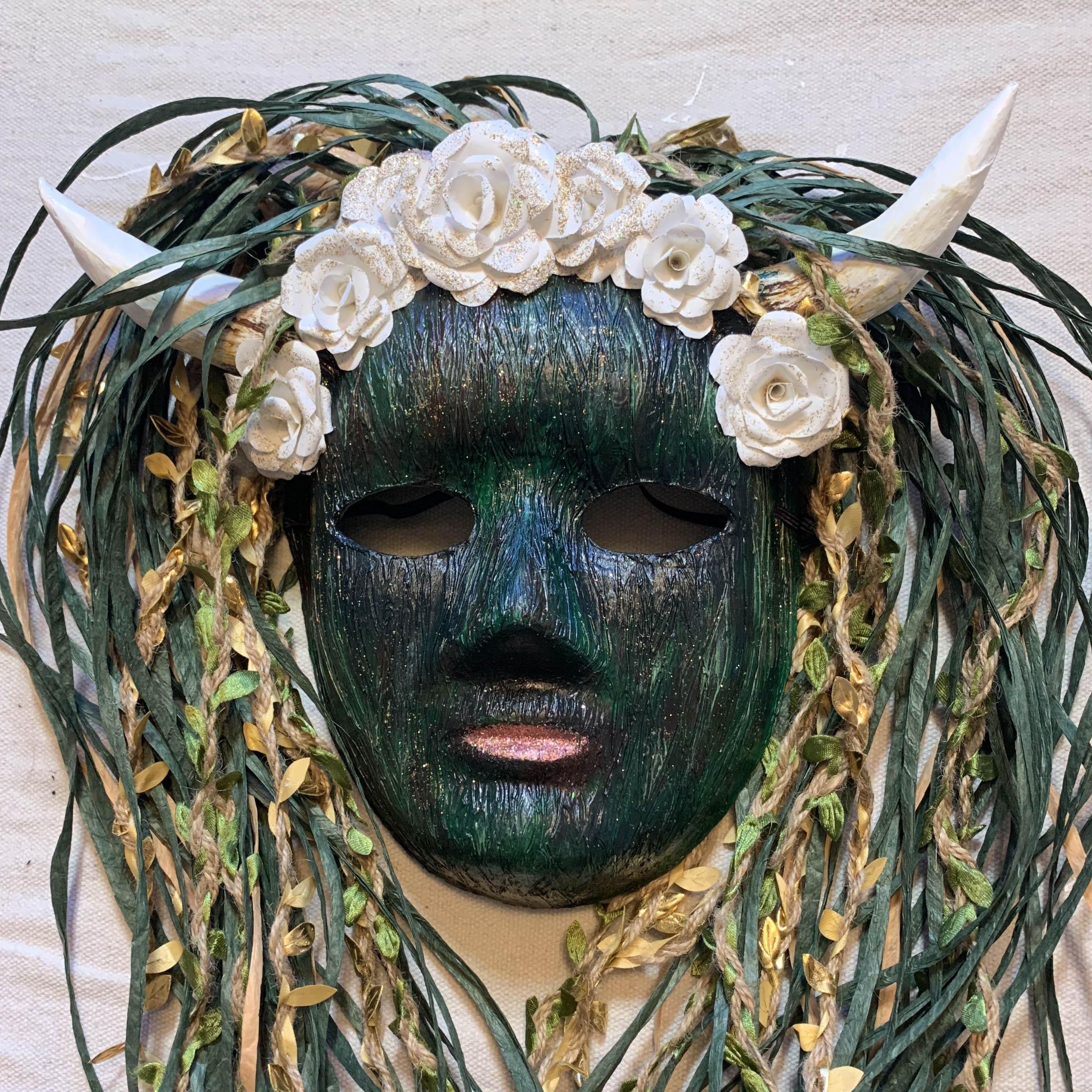 Garden Nymph Halloween Mask : 11 Steps (with Pictures) - Instructables