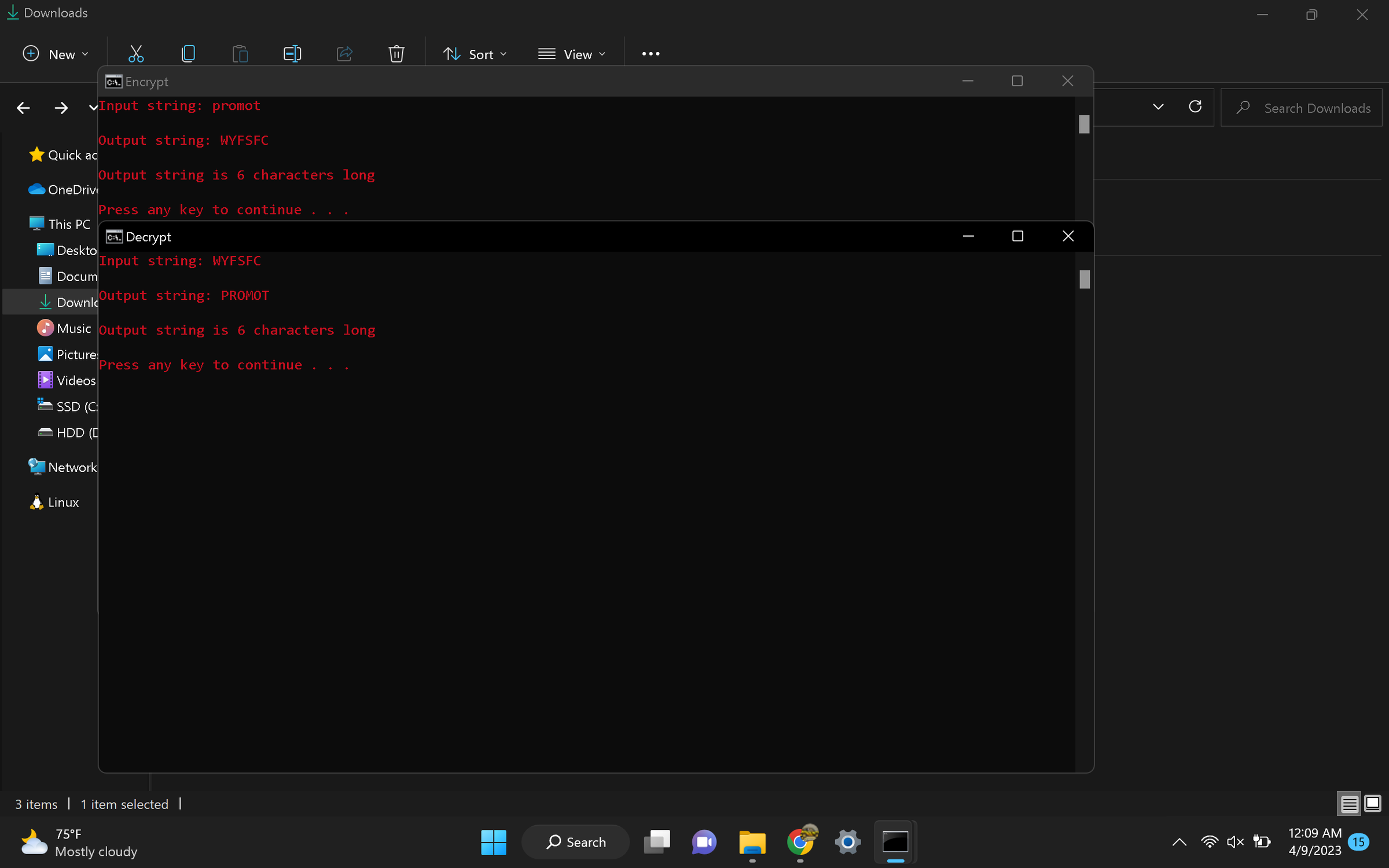 Batch Text Encrypter : 3 Steps - Instructables