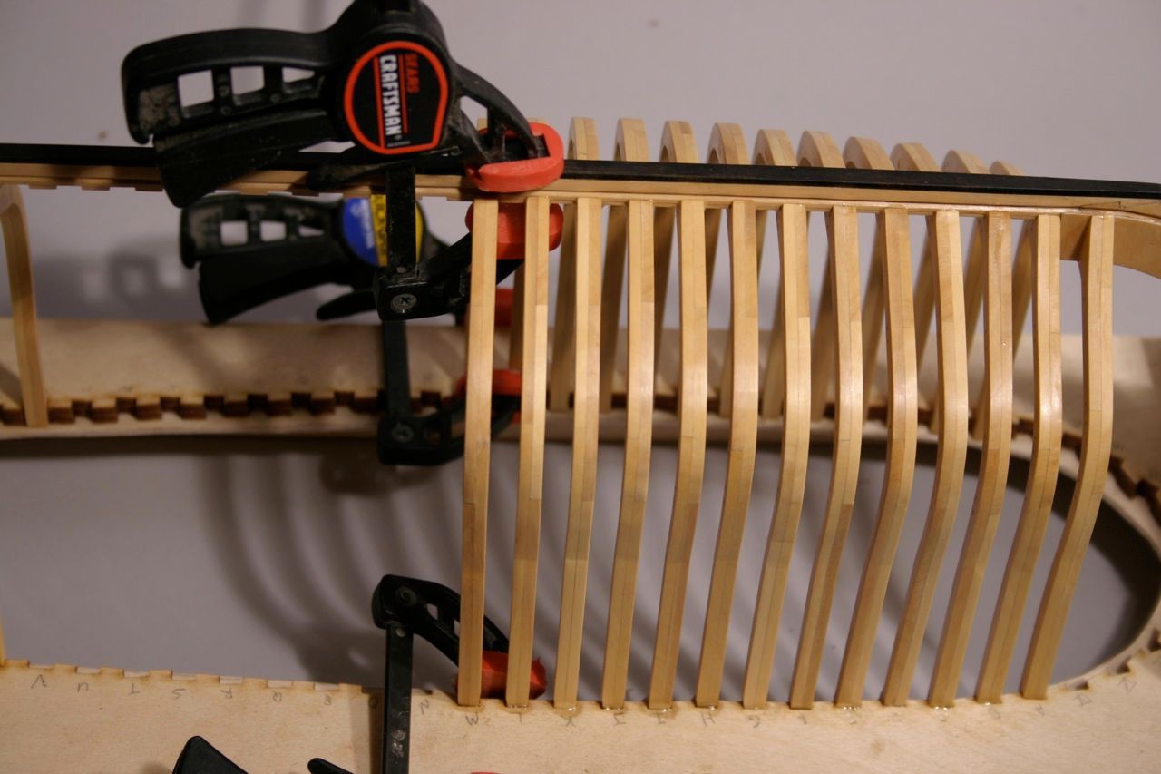 Build a Plank on Frame Model Ship : 19 Steps (with Pictures ...