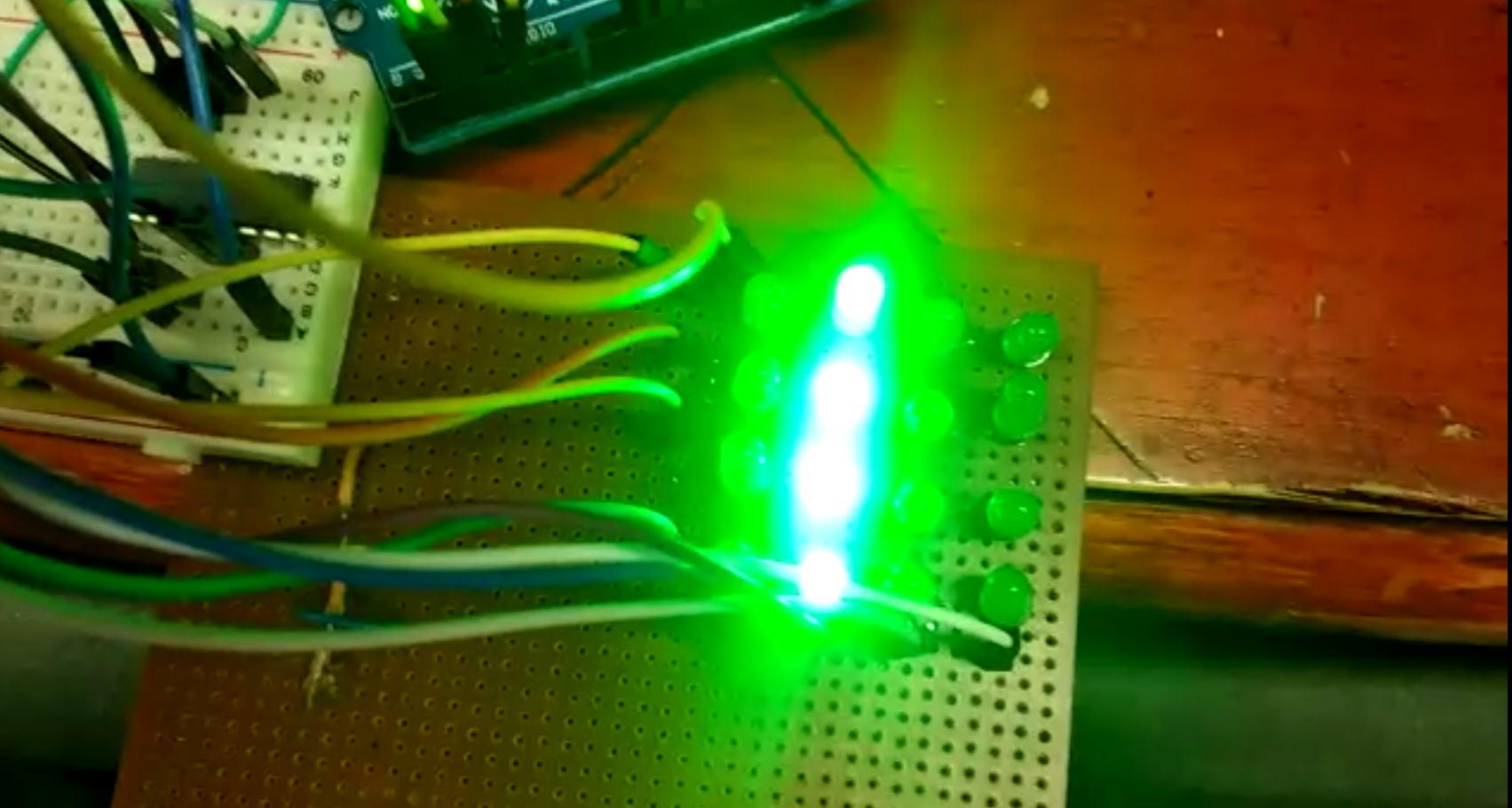 4X4 LED MATRIX Using 74hc595 IC : 7 Steps - Instructables