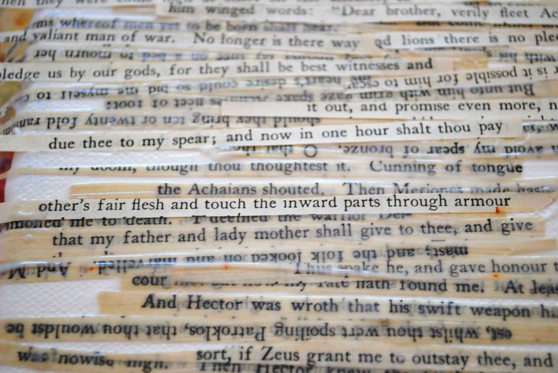 How to Make Upcycled Art With Old Books : 10 Steps (with Pictures ...