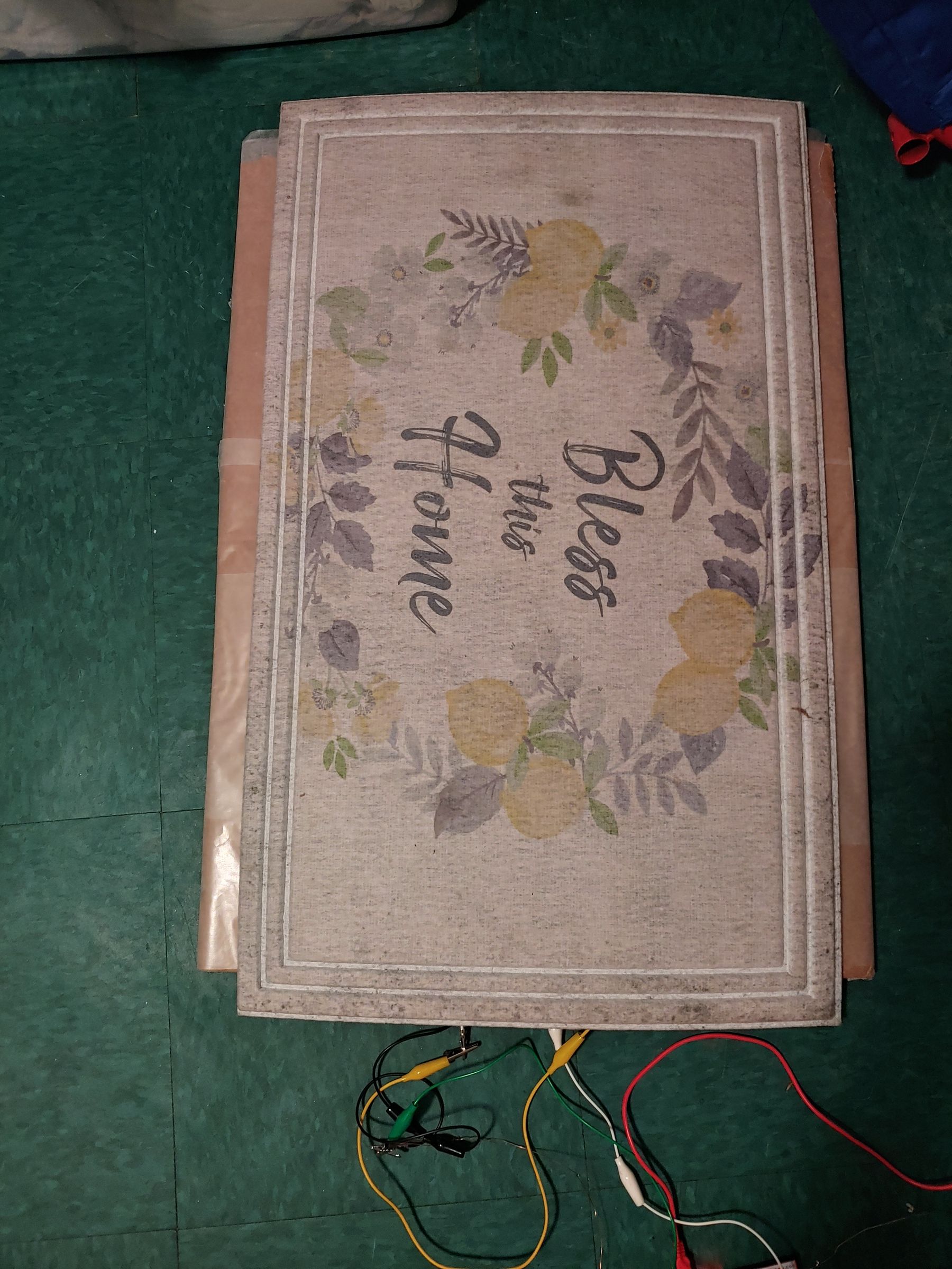 The Makey Makey Door Mat Helper : 5 Steps - Instructables