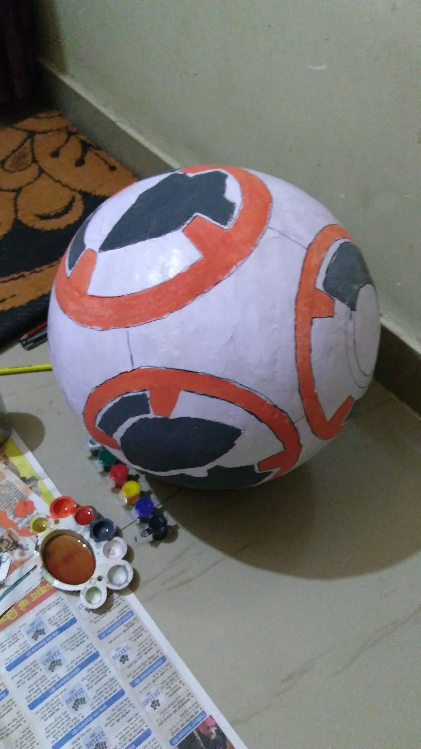 Life-Sized DIY BB-8 Droid Less Than $15 : 28 Steps (with Pictures ...