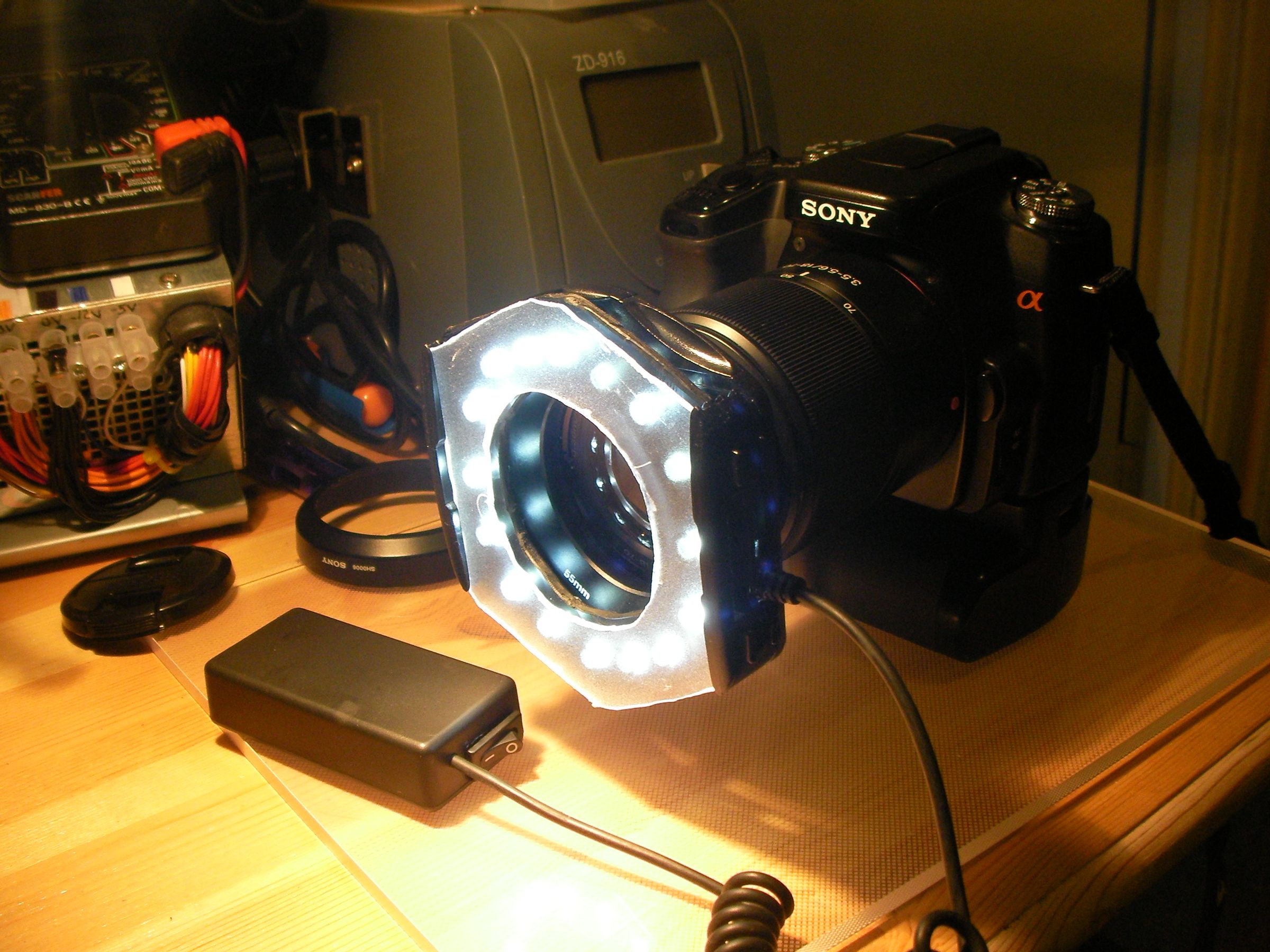 Camera Ring Flash Light for Macros - Instructables