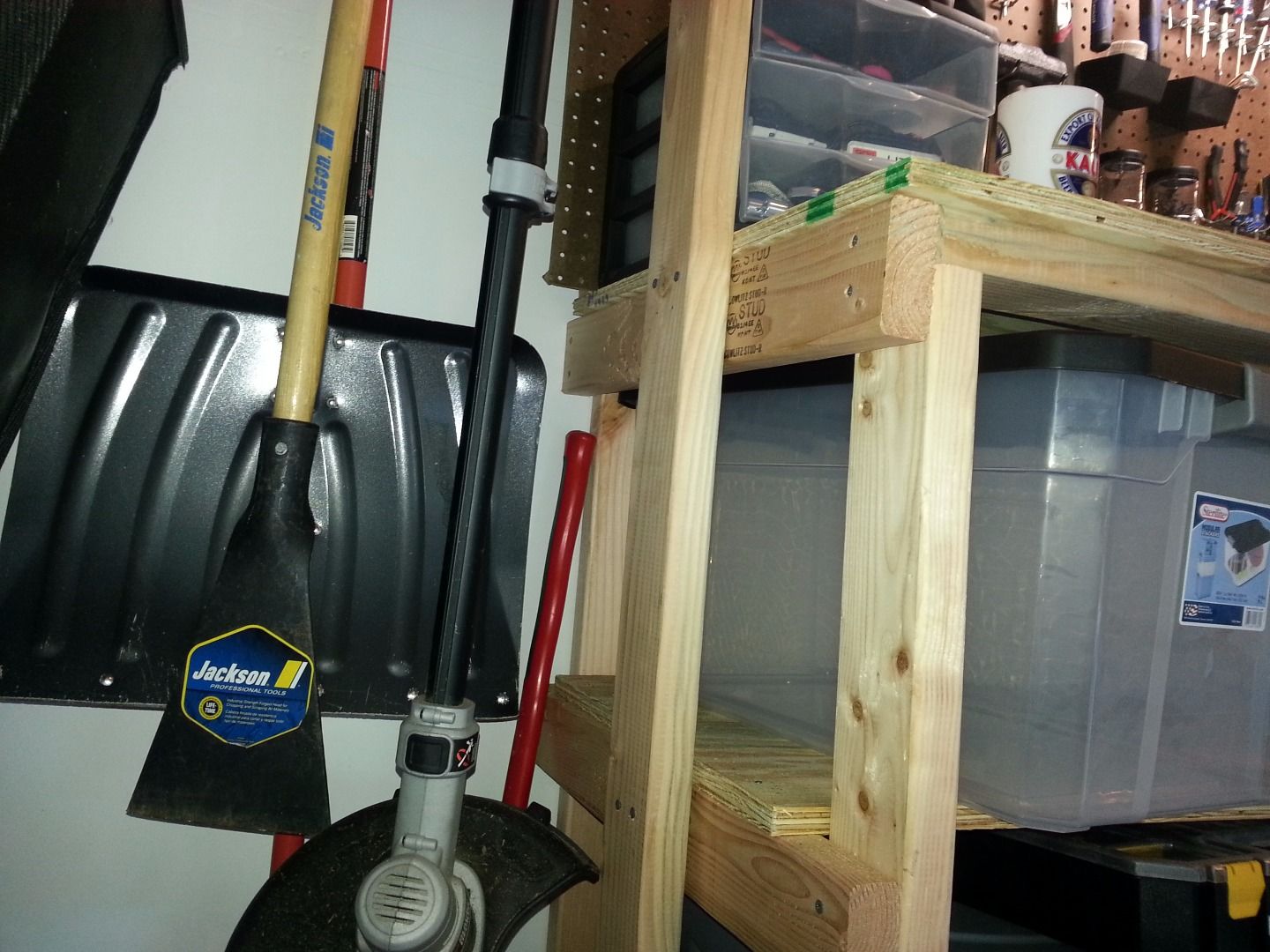 Garage Storage/Work Bench : 11 Steps (with Pictures) - Instructables