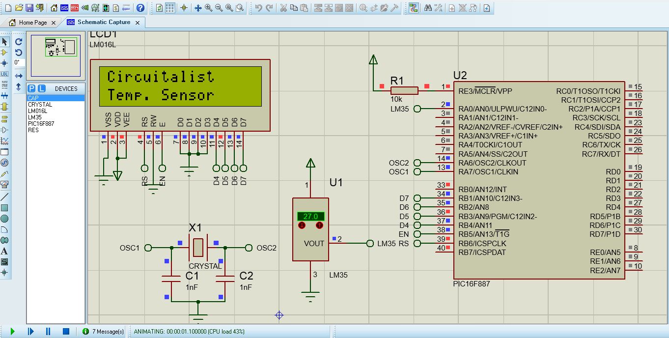 LM35 Temperature Sensor Simulation : 3 Steps - Instructables