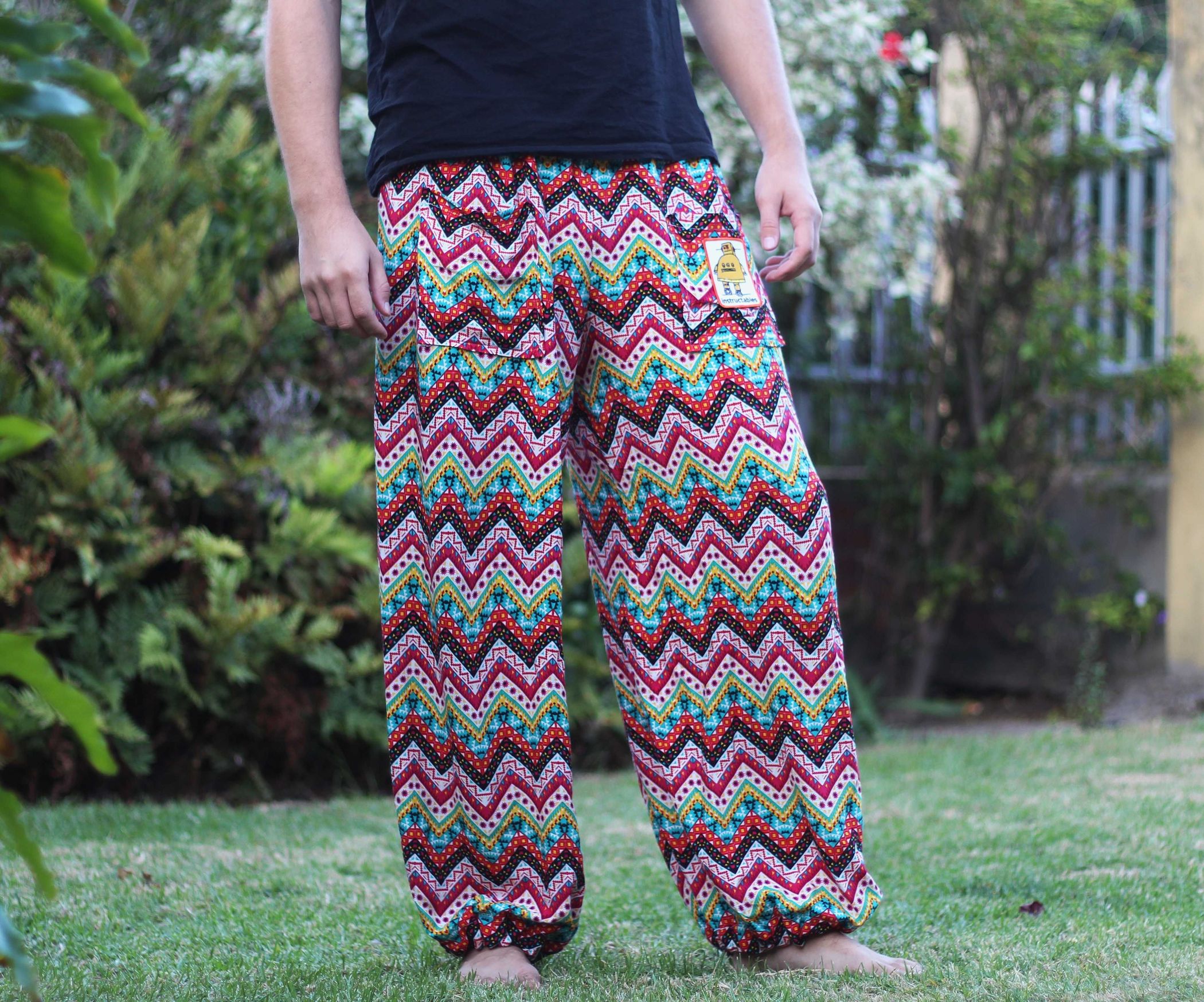 Super Easy Hippie Pants (By a Beginner) : 10 Steps (with Pictures ...