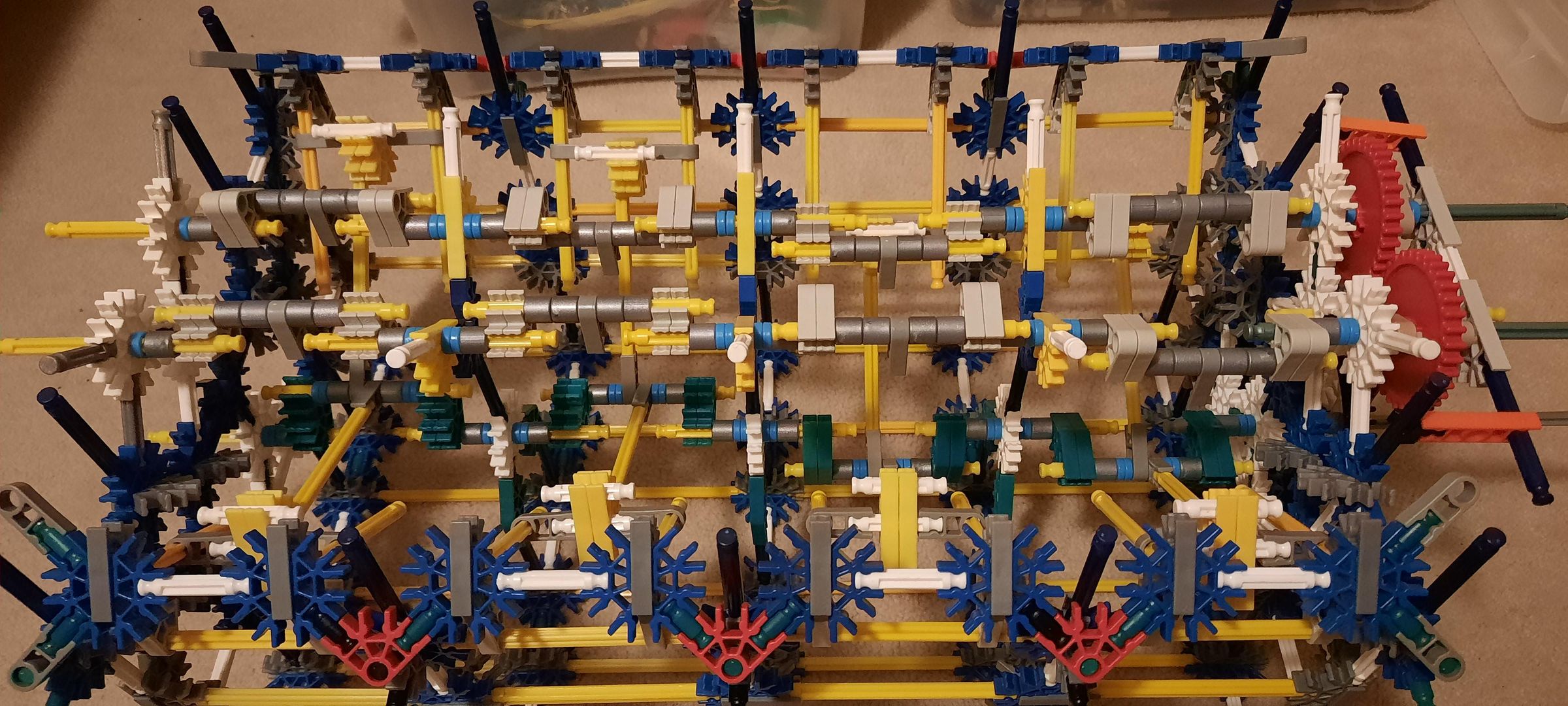 Knex Engine Instruction Version : 6 Steps - Instructables