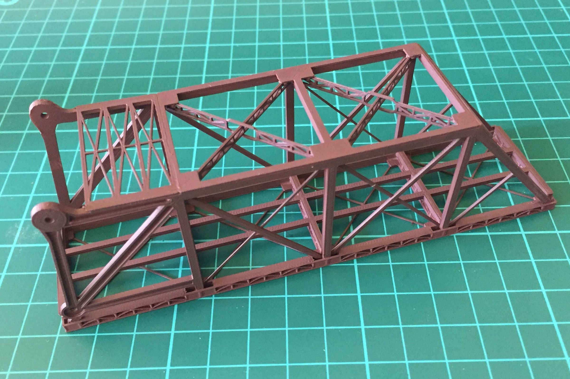 Building a 1:160 (N) Scale Model of a Girder Railroad Bridge : 8 Steps ...
