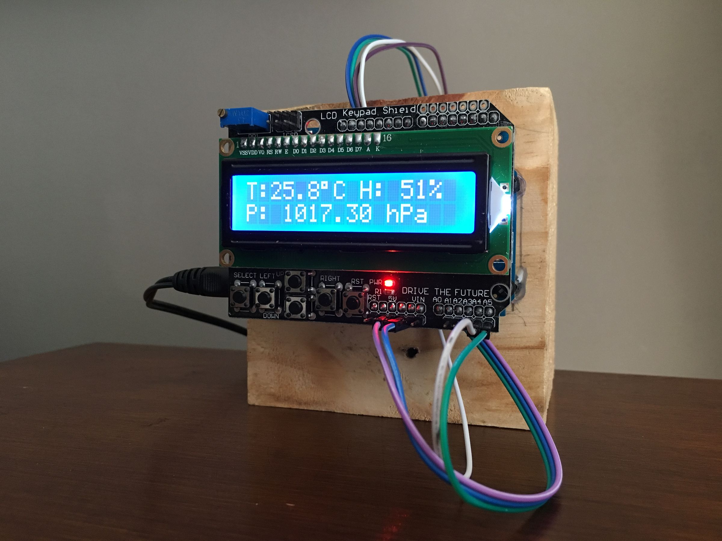 Arduino Easy Weather Station With BME280 Sensor : 6 Steps (with ...