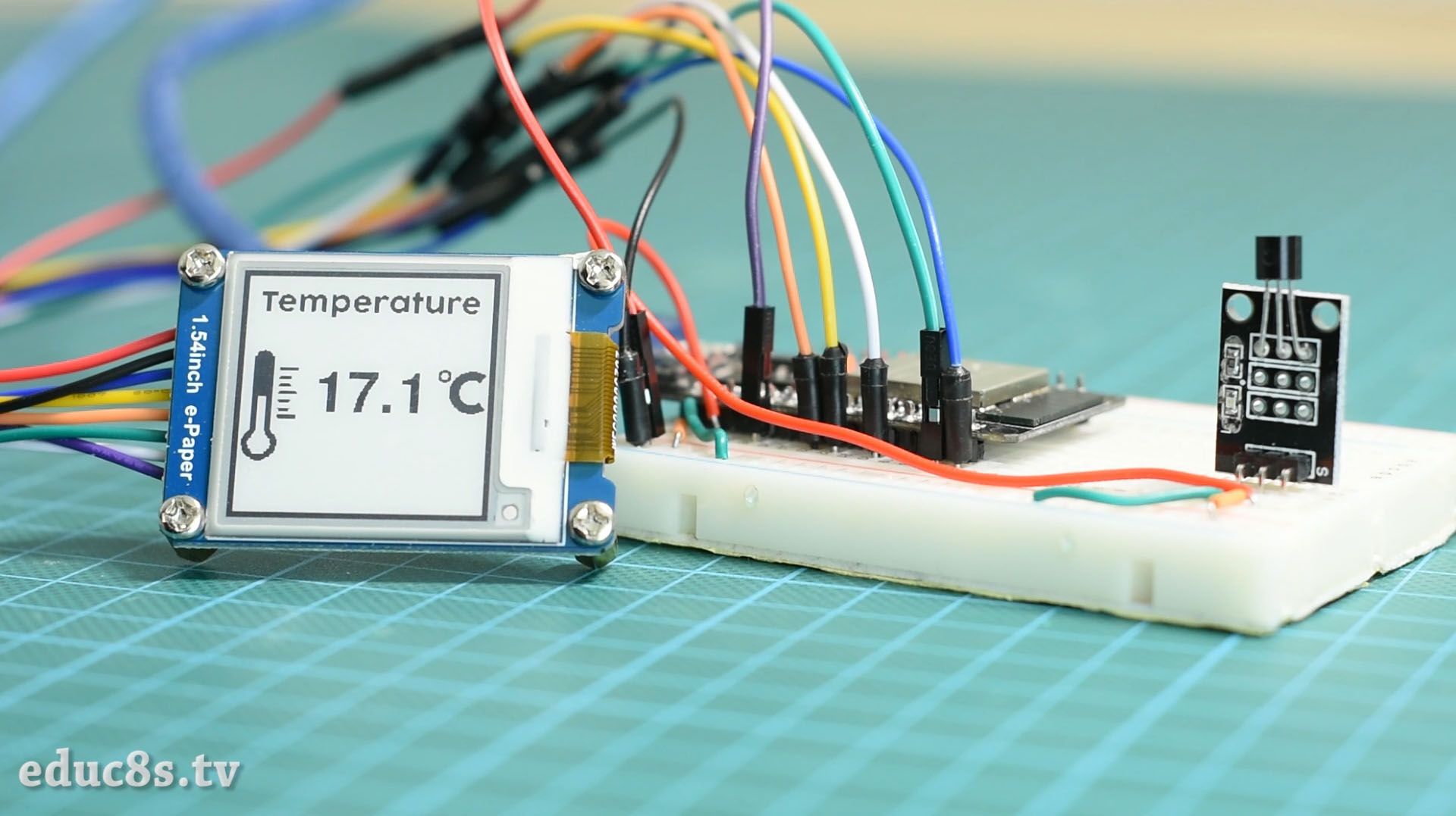 ESP32 E-Paper Thermometer : 7 Steps (with Pictures) - Instructables