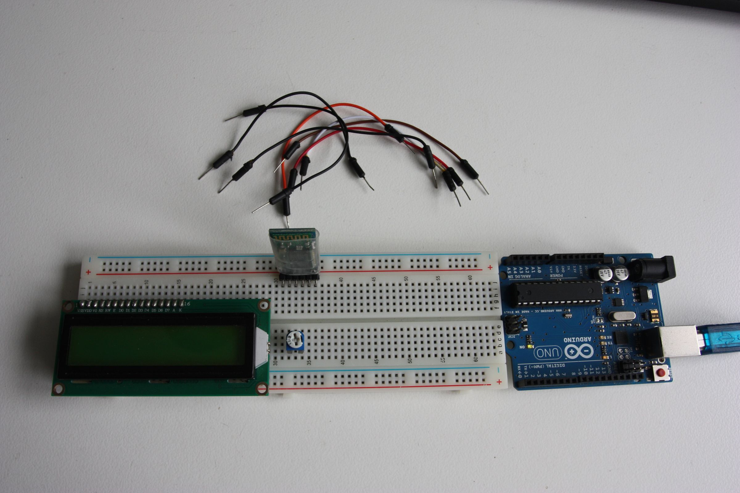 Arduino Bluetooth Remote Lcd Display : 7 Steps - Instructables