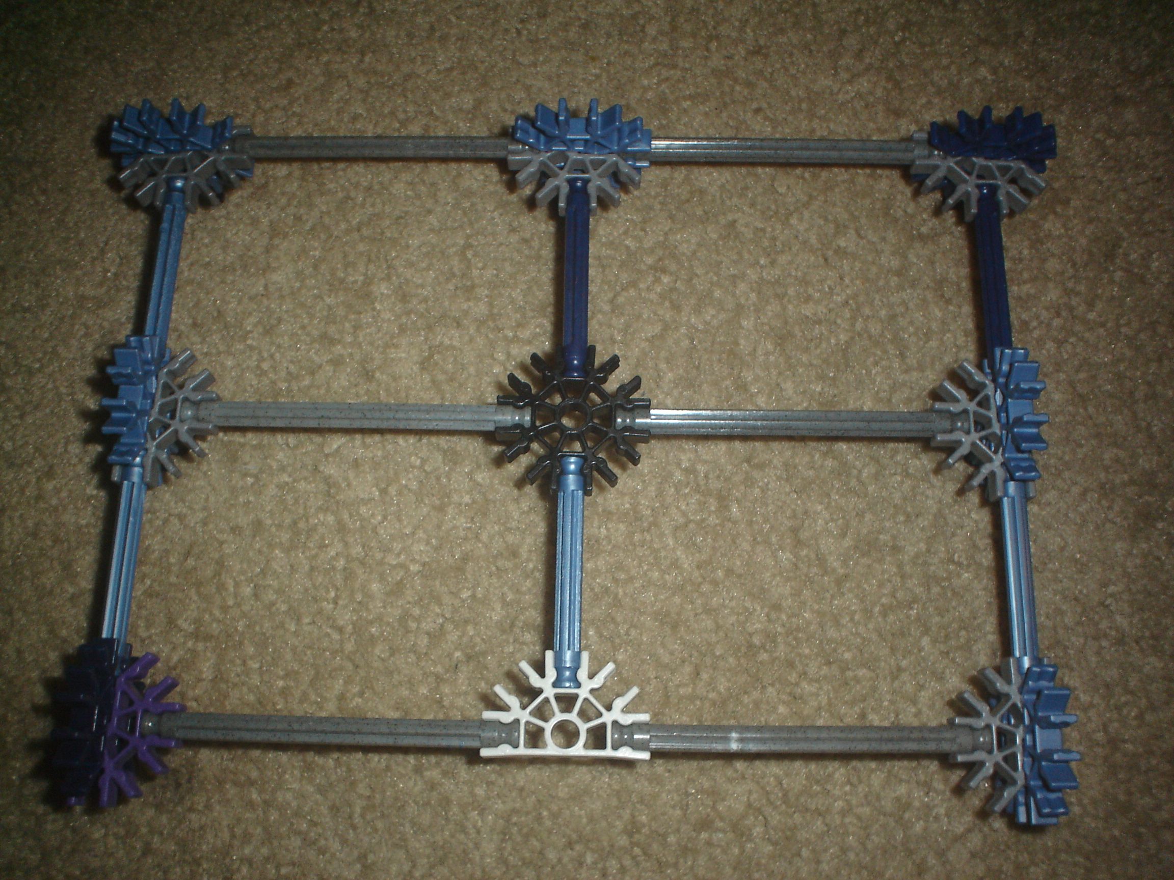 Simple K'nex Video Game Rack - Instructables