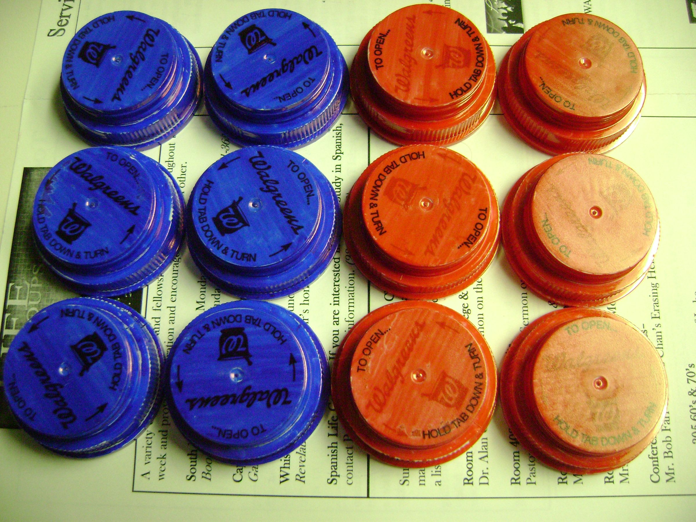 Checkers From Bottle Lids : 5 Steps - Instructables