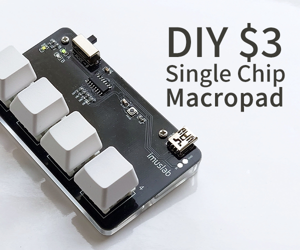 DIY $3 Single Chip Macro Keypad From Scratch (Arduino IDE Programmable ...