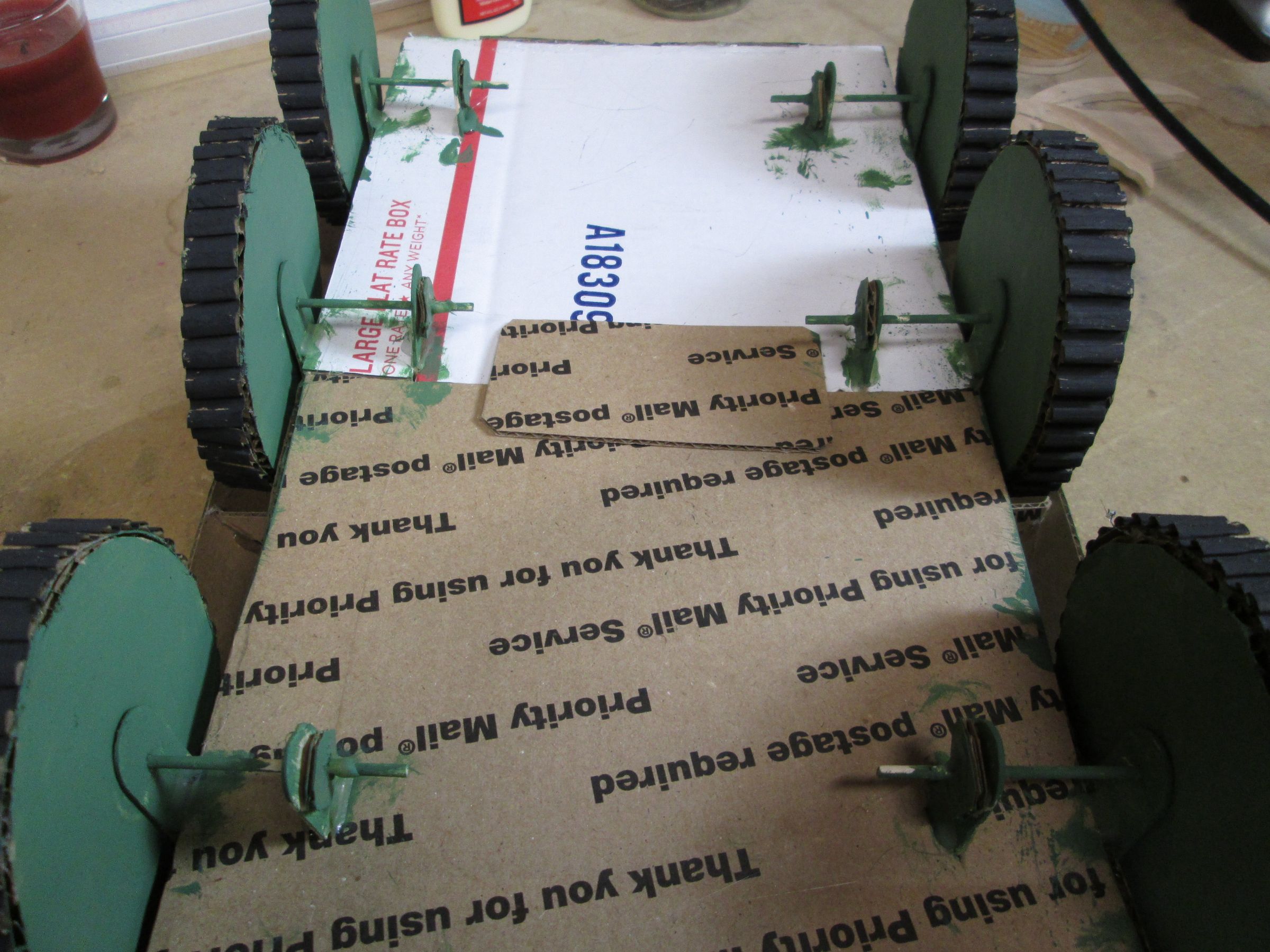 Cardboard Armored Car : 12 Steps - Instructables