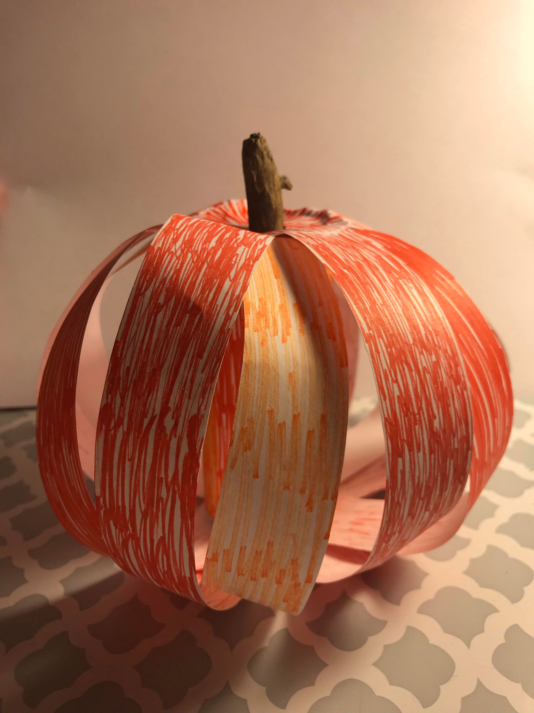 3D Paper Pumpkins :) : 6 Steps - Instructables