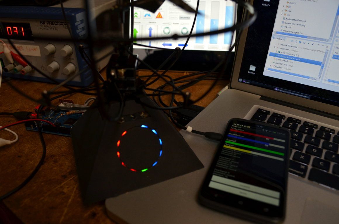 Puzzlebox Orbit: Using an Arduino to Control an Infrared Helicopter : 9 Steps (with Pictures ...