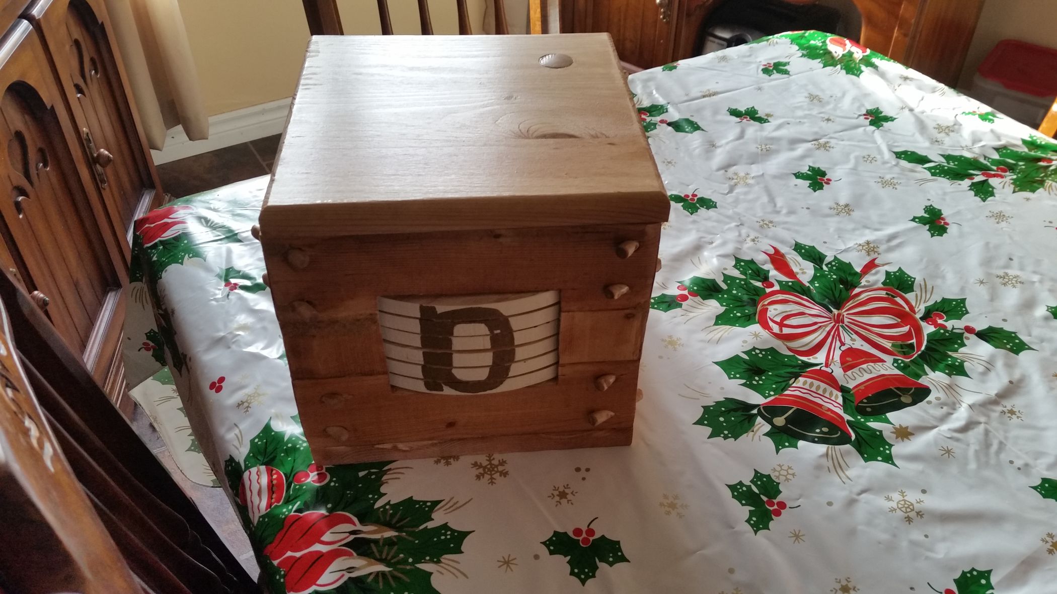 Wooden 6 Wheel Combination Lock Box : 6 Steps (with Pictures ...
