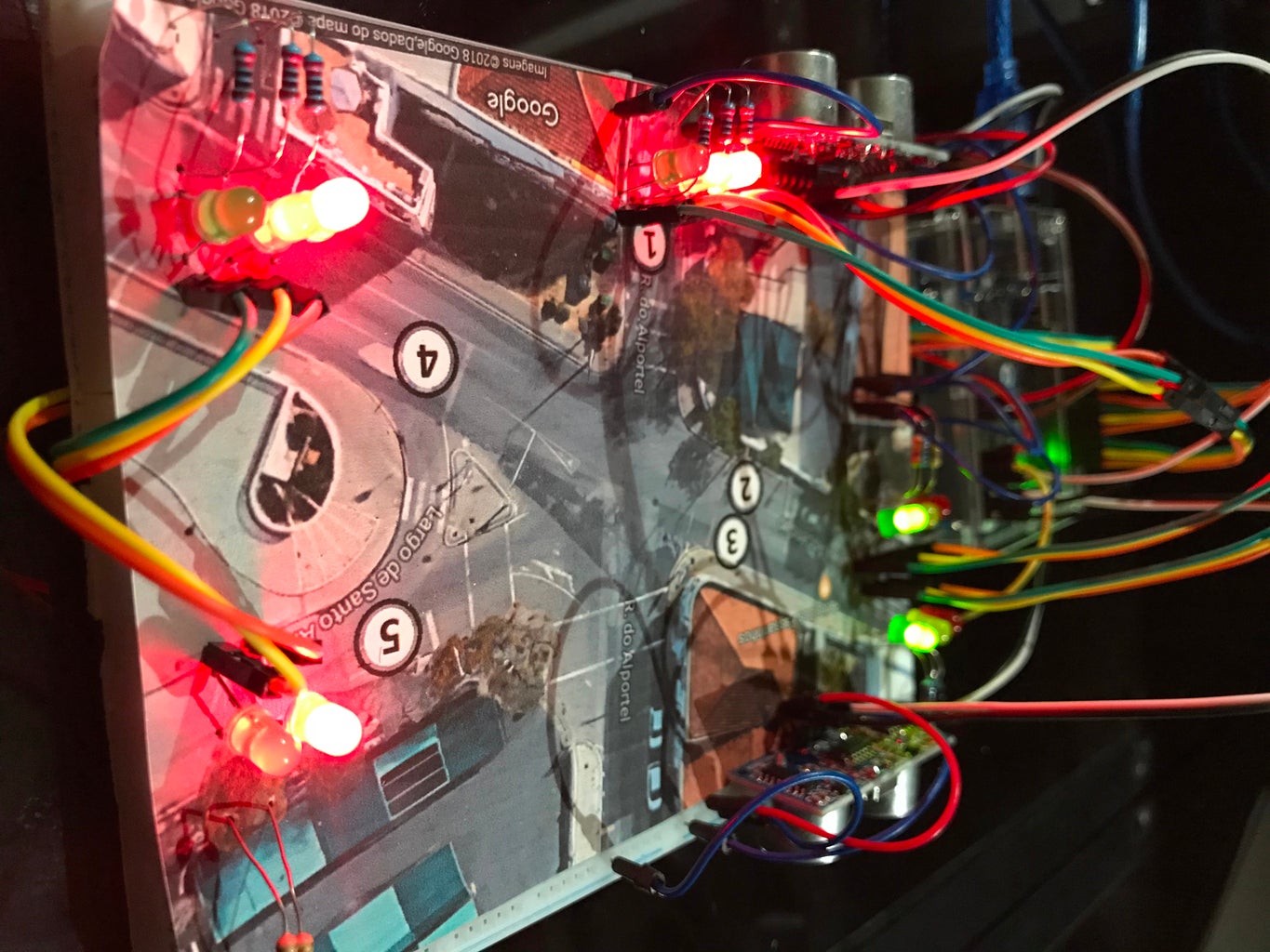 Arduino Traffic Lights Using Finite State Machines 11 Steps Instructables