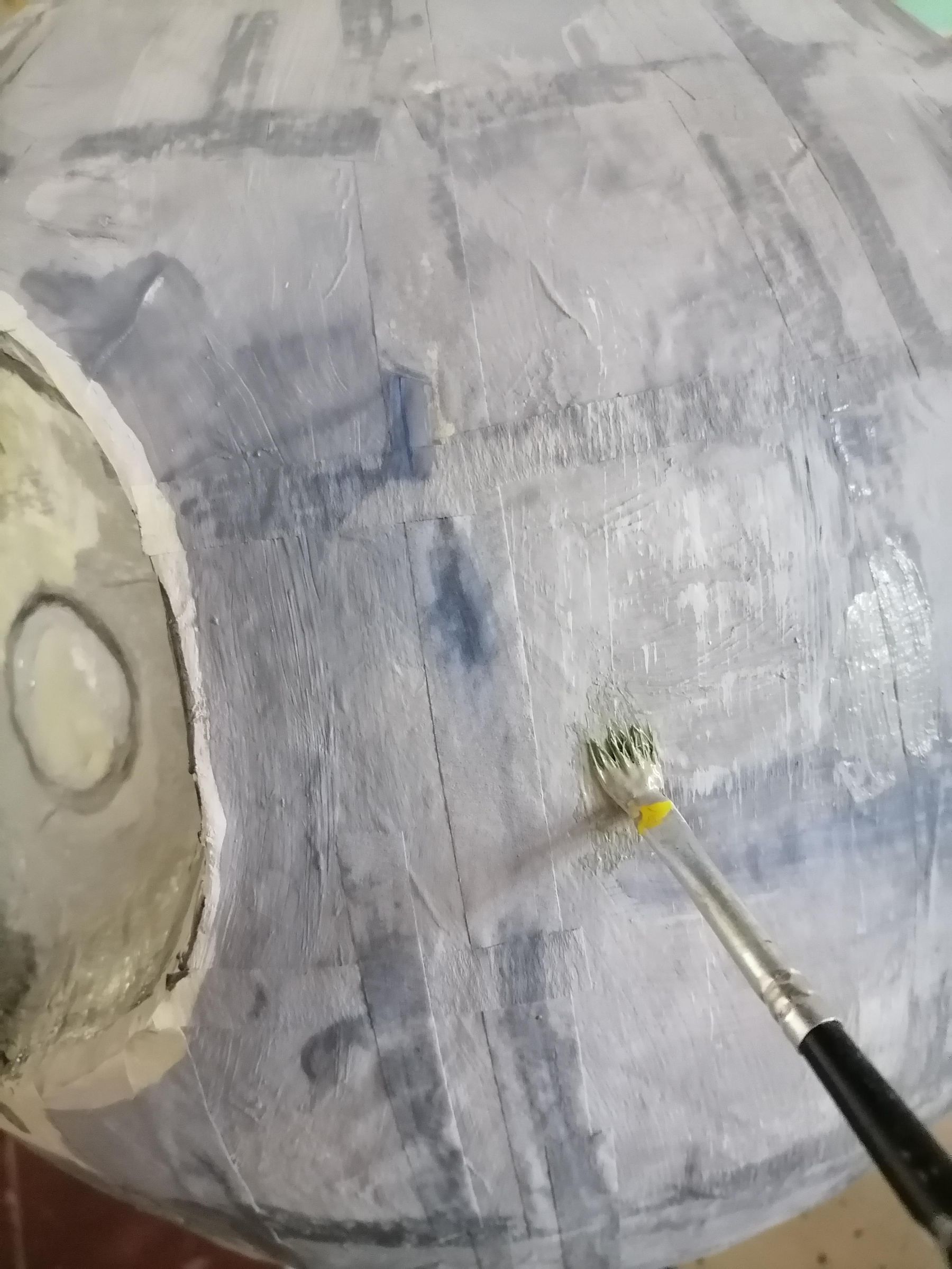 Paper Maché Death Star : 7 Steps (with Pictures) - Instructables