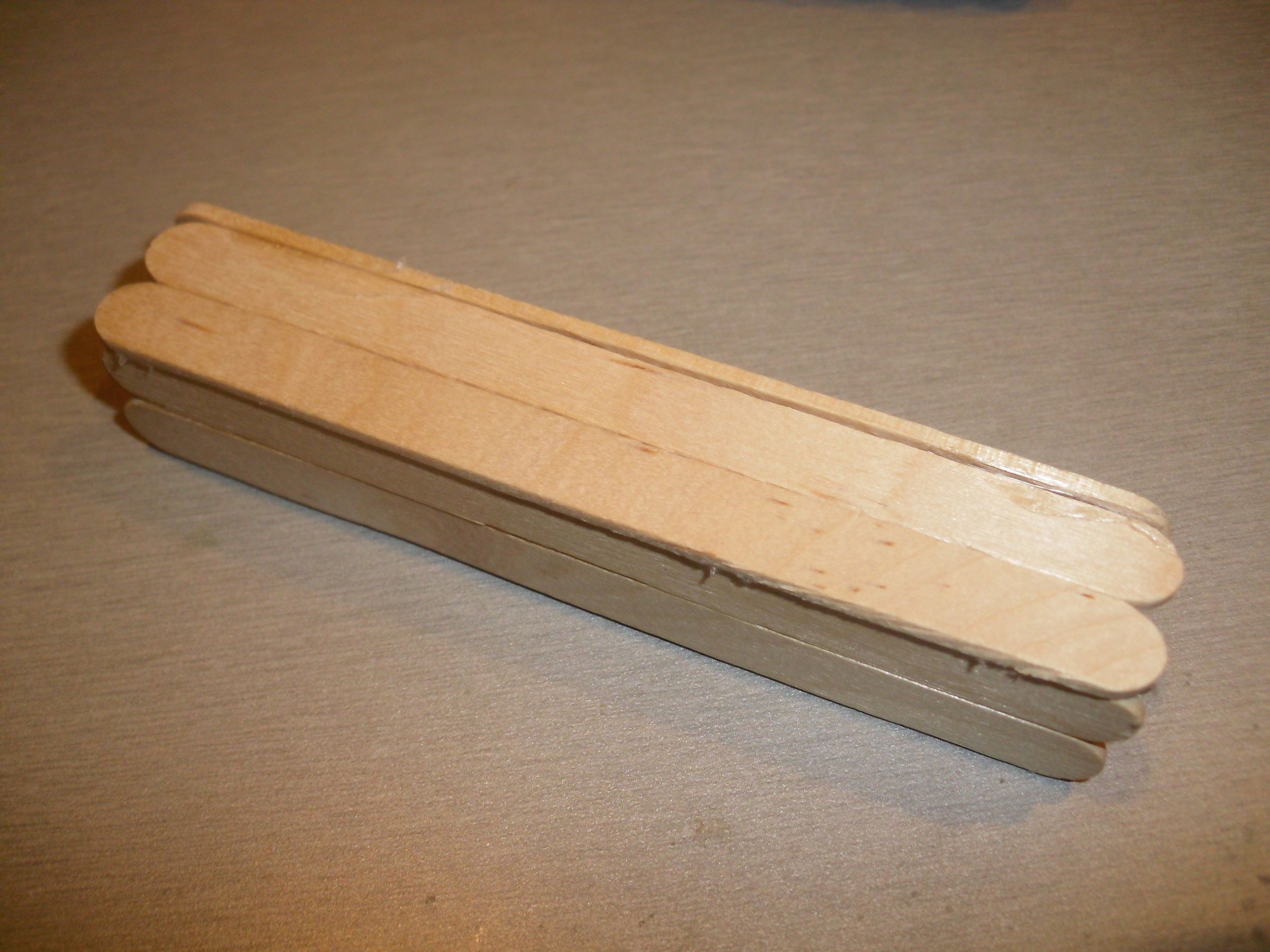 Led Popsicle Stick Lamp - Instructables